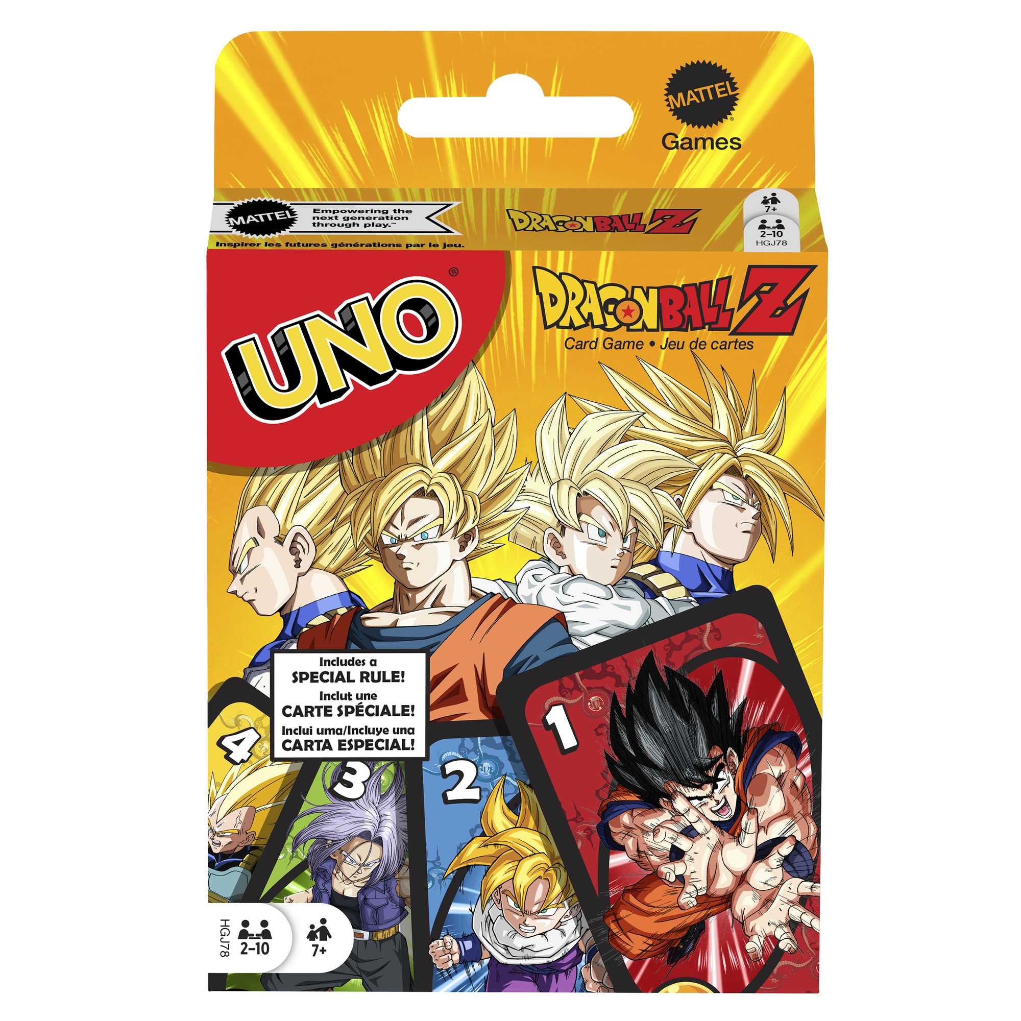 UNO Dragon Ball Z Card Game | Mattel