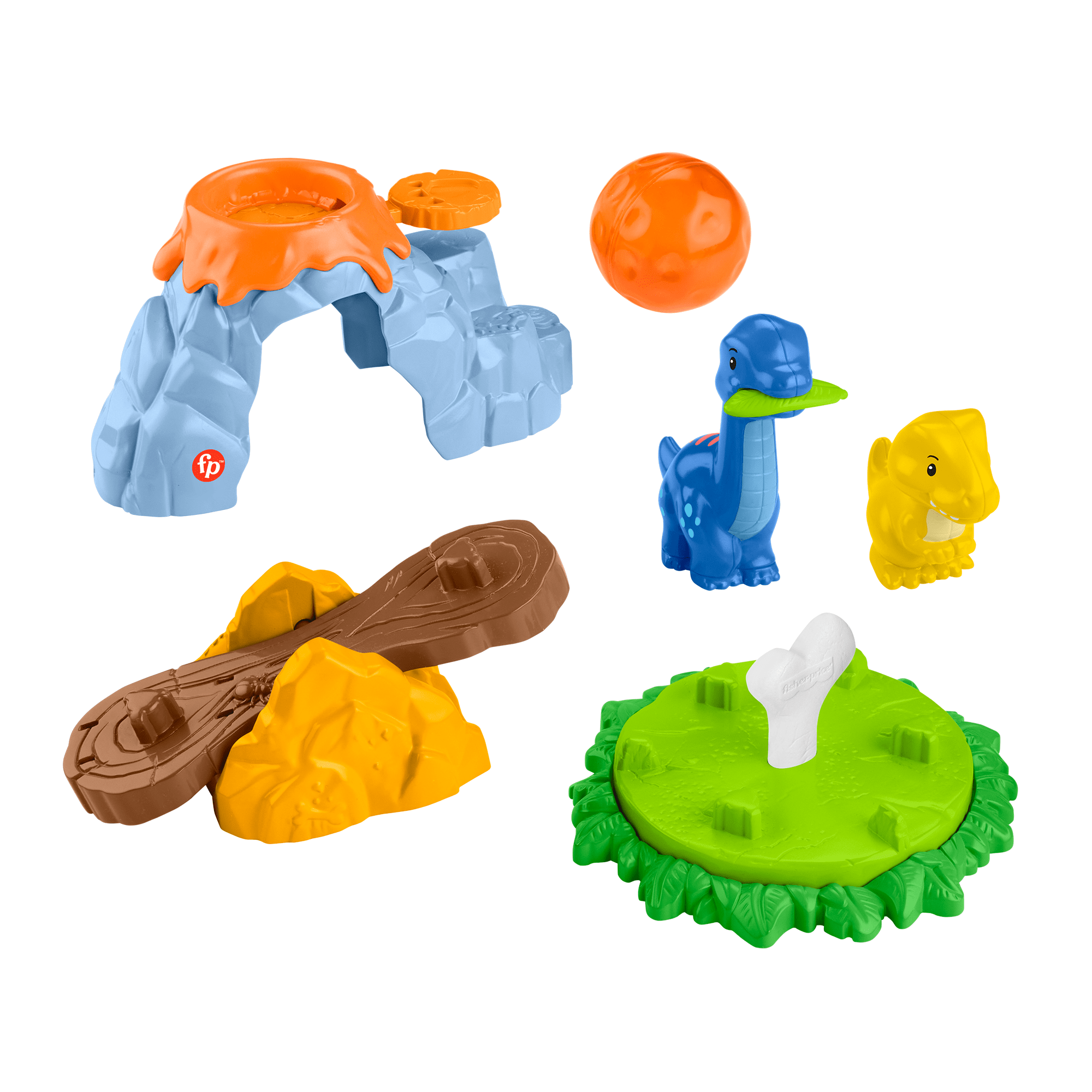 Little People Spin Play Dinosaur Playground Mattel