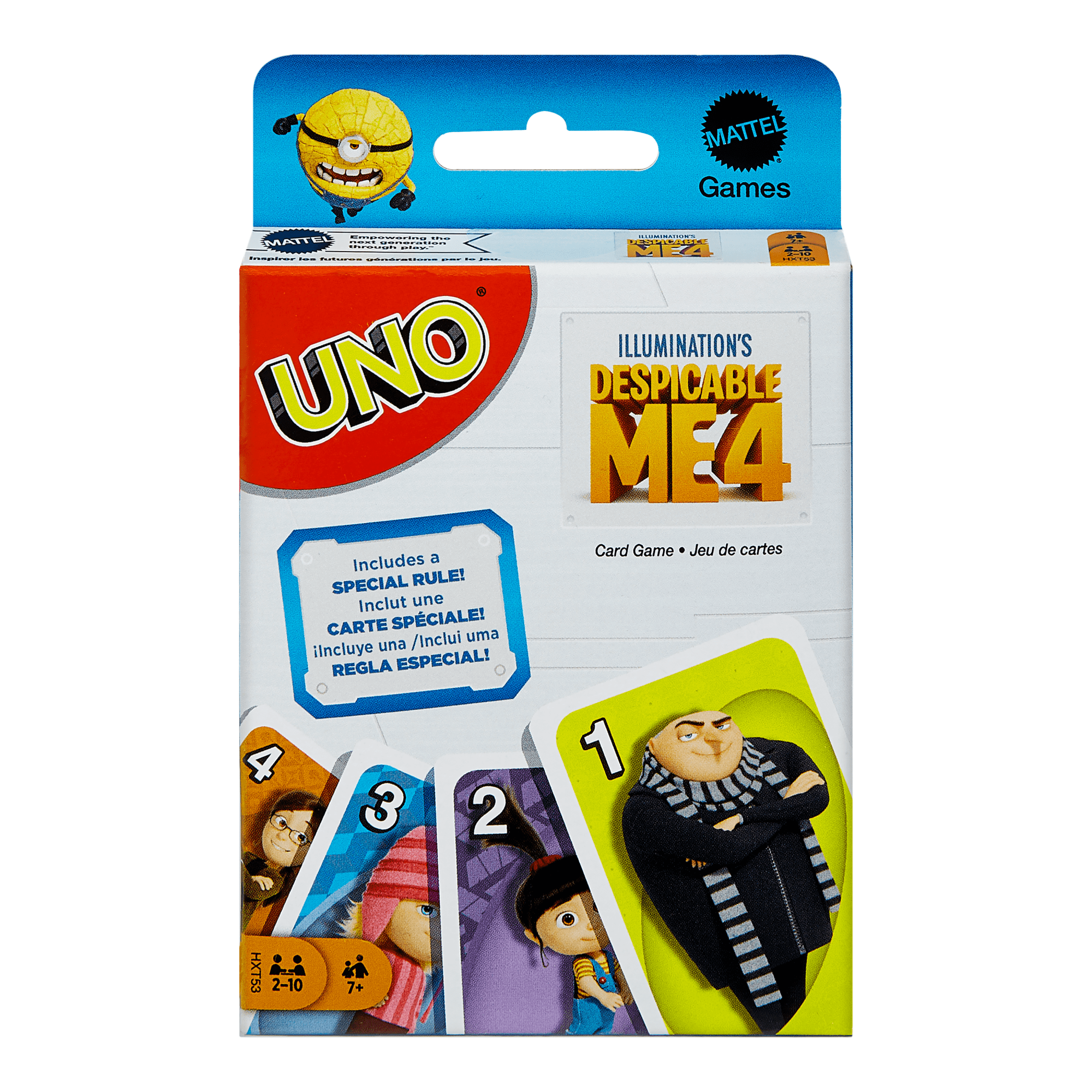 UNO Despicable Me 4 Card Game | Mattel
