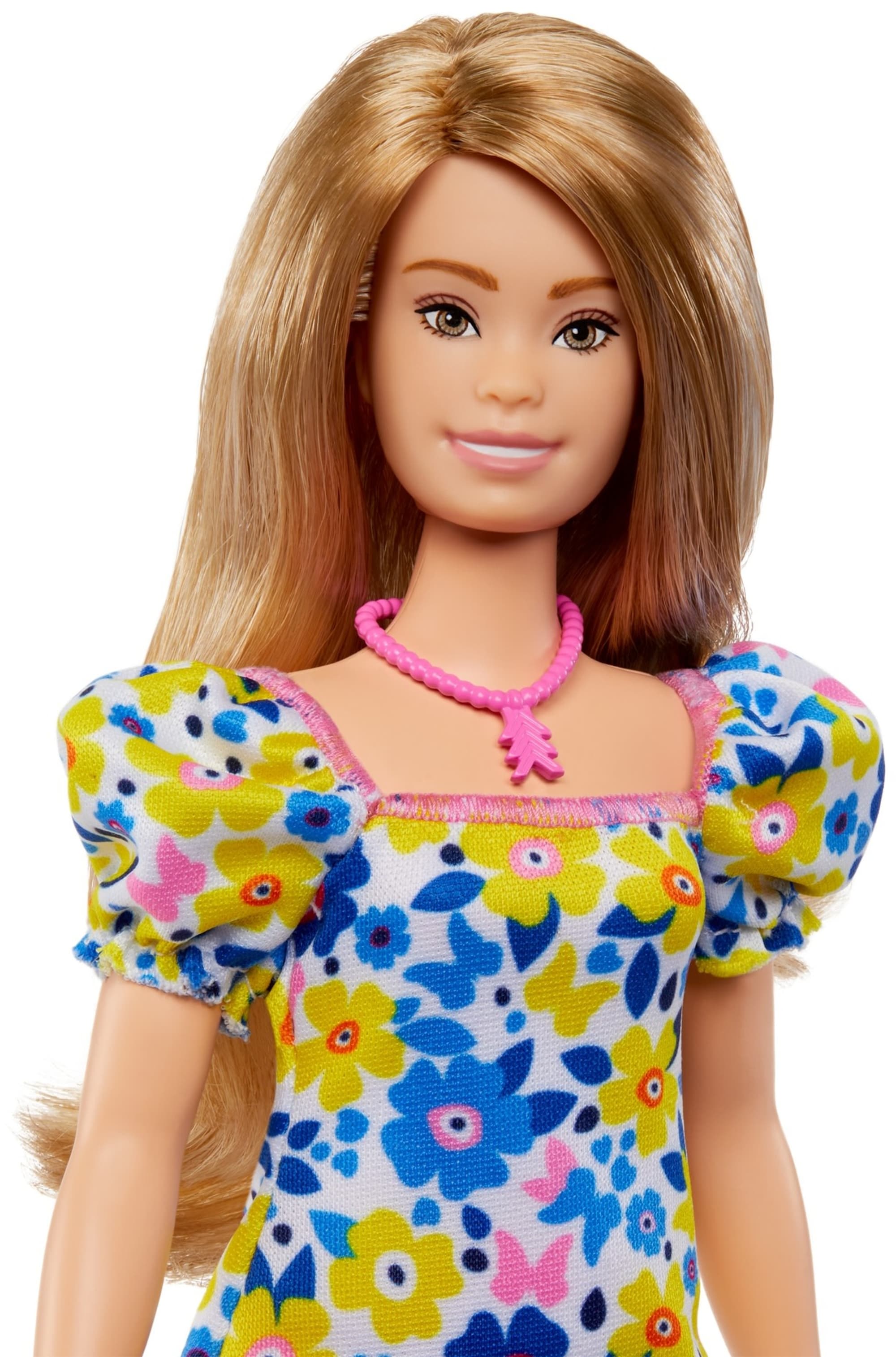 Barbie Fashionistas Poupée atteinte de trisomie 21 avec robe | Mattel