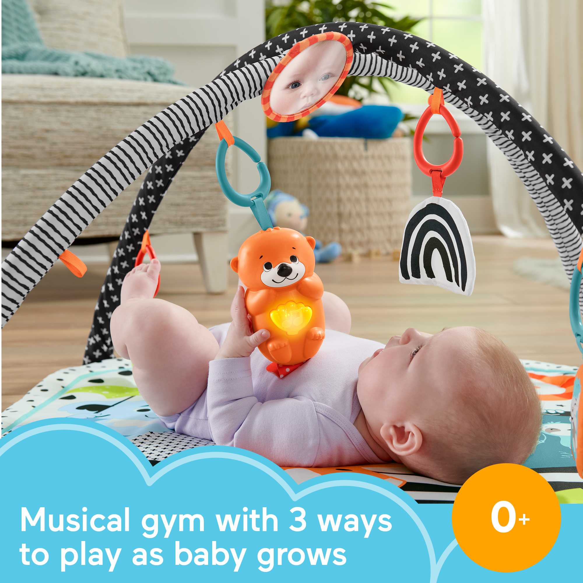 Fisher price 3 in 1 musical activity gym store