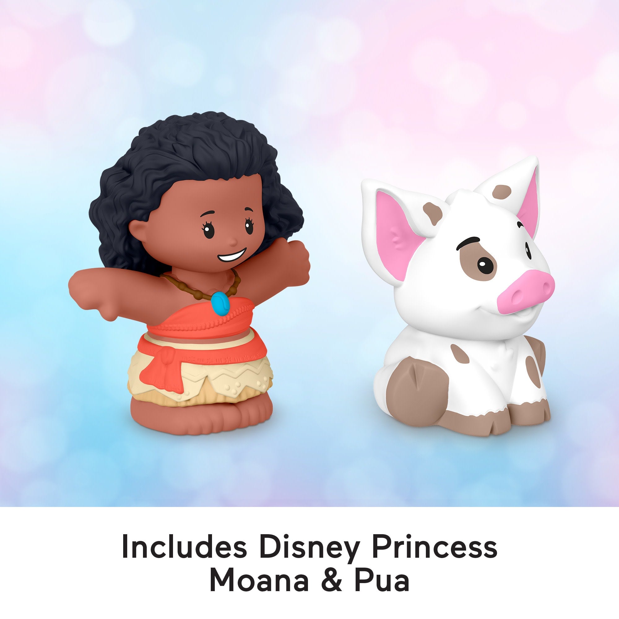 Disney Princess Moana And Pua Little People Toys Mattel