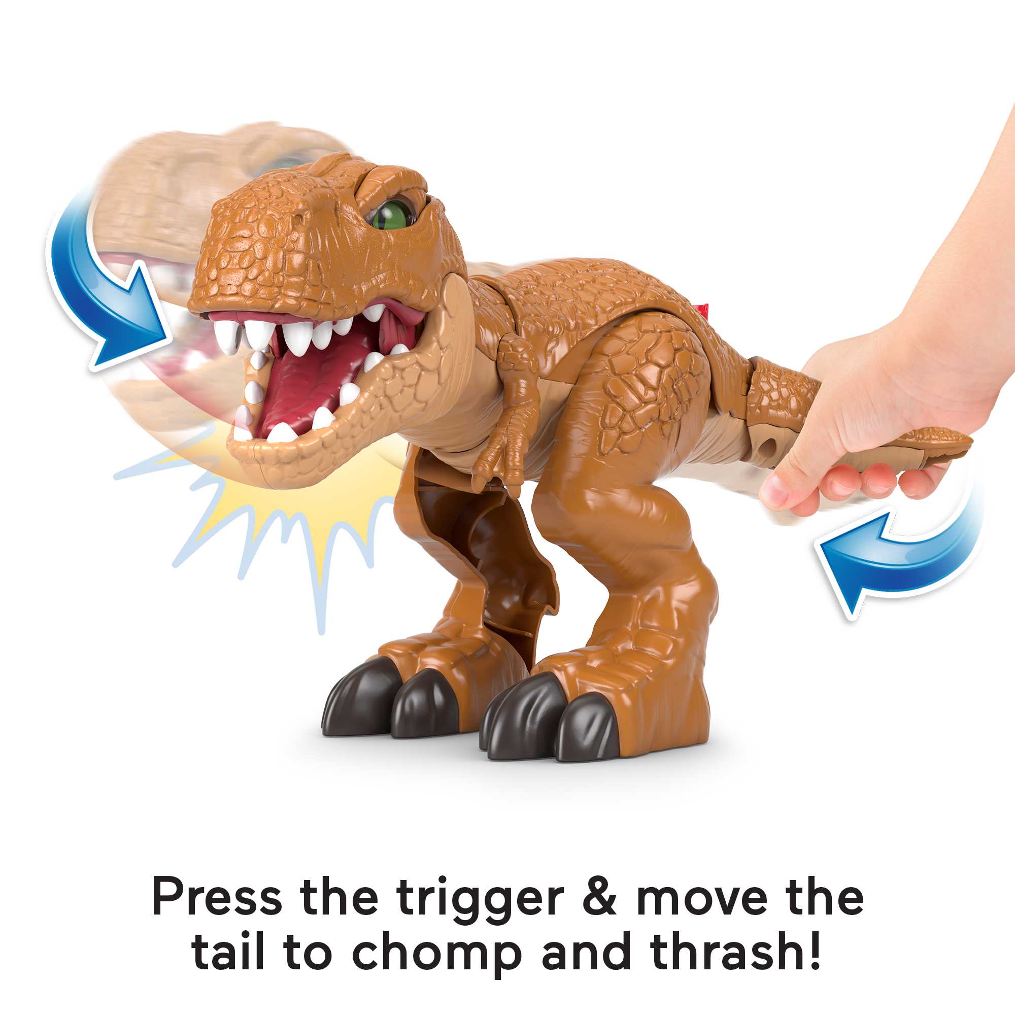 Imaginext Jurassic World Thrashin Action TRex Mattel