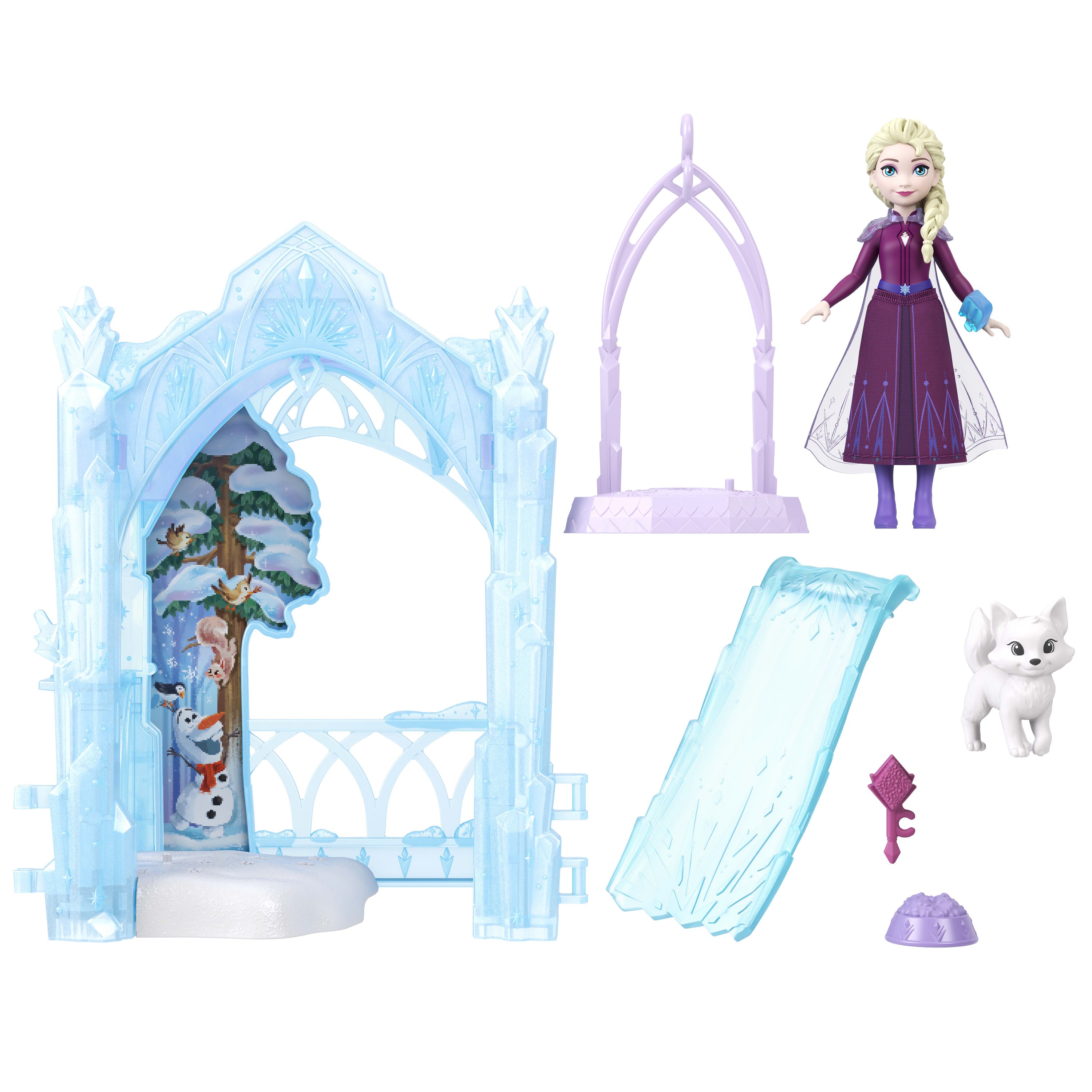 Disney Frozen Elsa's Icy Animal Hideaway | Mattel