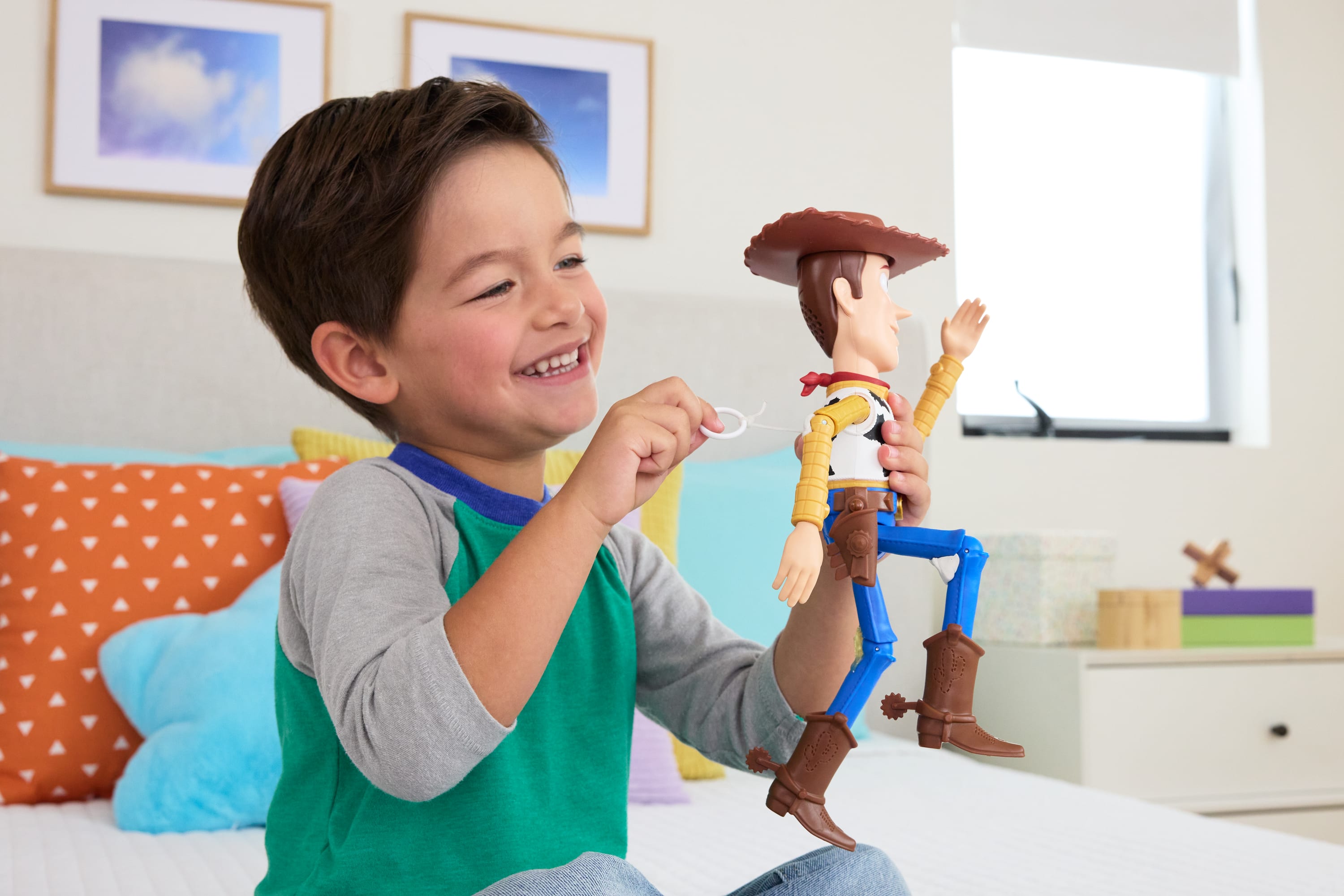 Disney and Pixar Toy Story 5 Running Woody Action Figure | Mattel