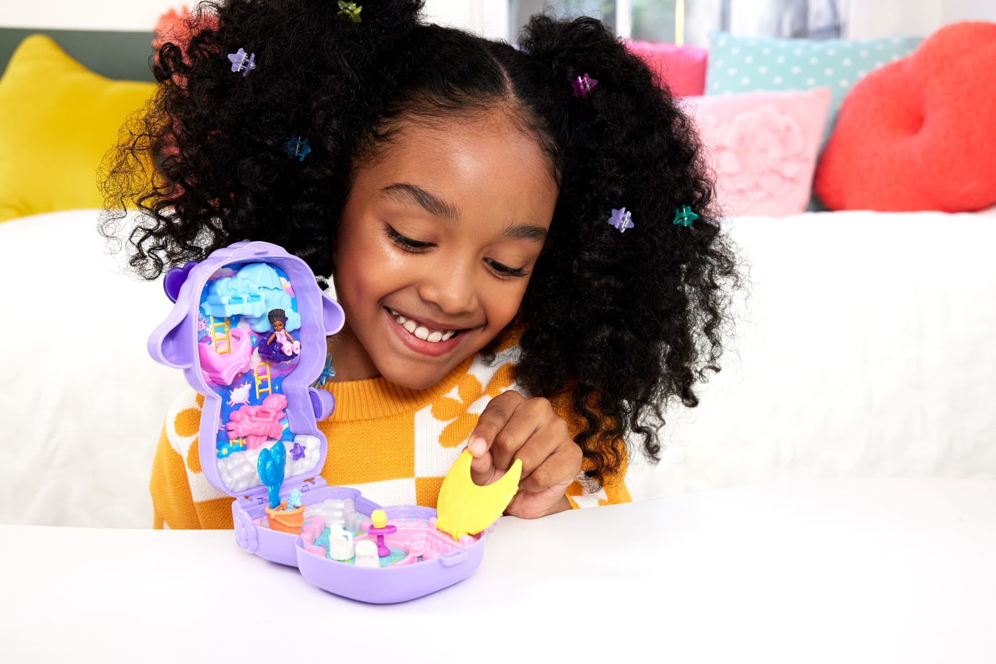 Polly Pocket Cozy Dreamland Lamb Compact Playset | Mattel