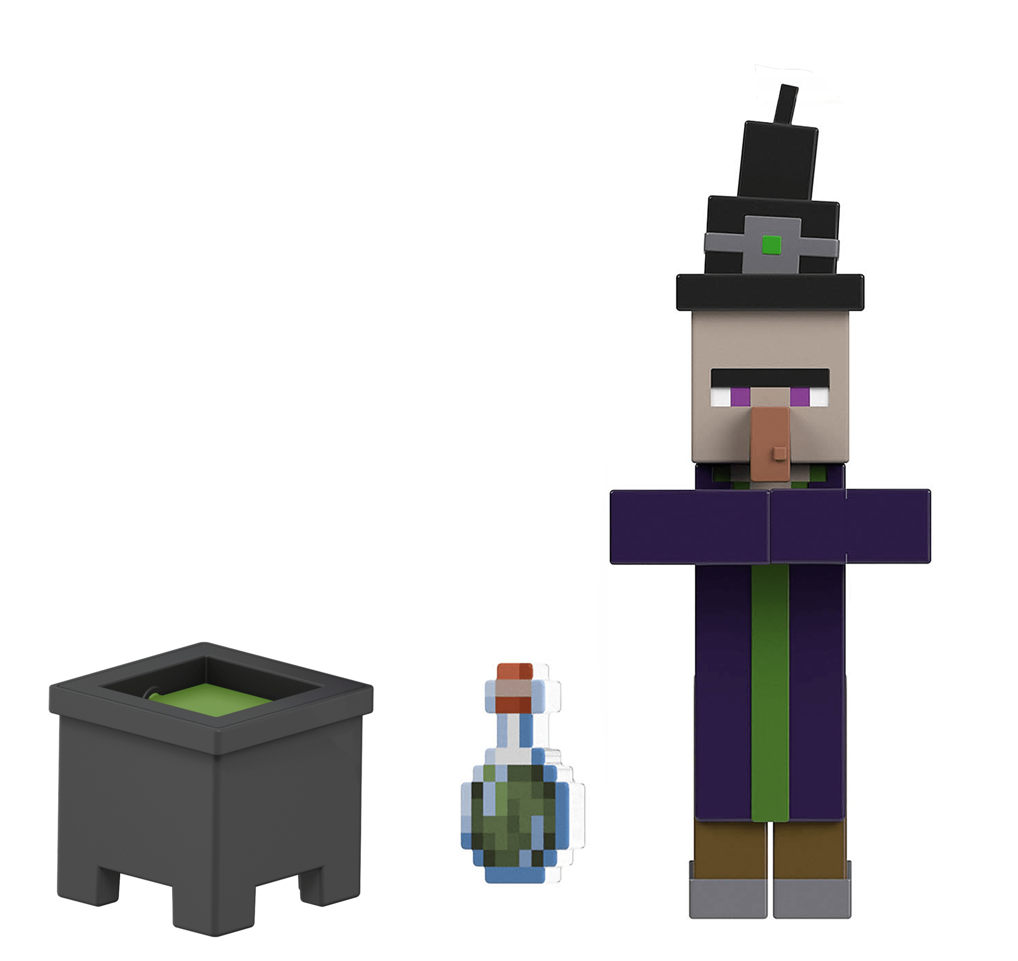 Minecraft Vanilla Figura de Acción Bruja 3.25"