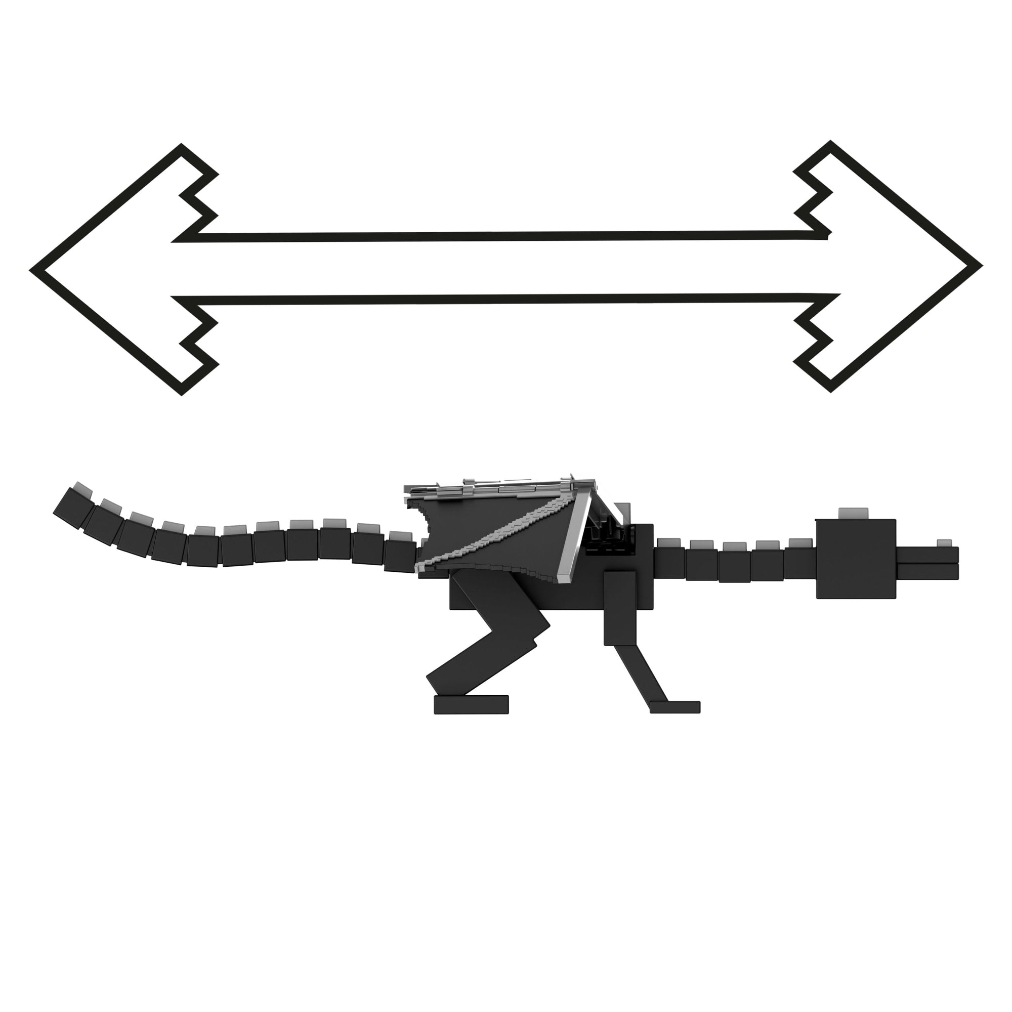 MINECRAFT DRAGON'S BREATH ATTACK ENDER DRAGON FEATURE FIGURE | Mattel