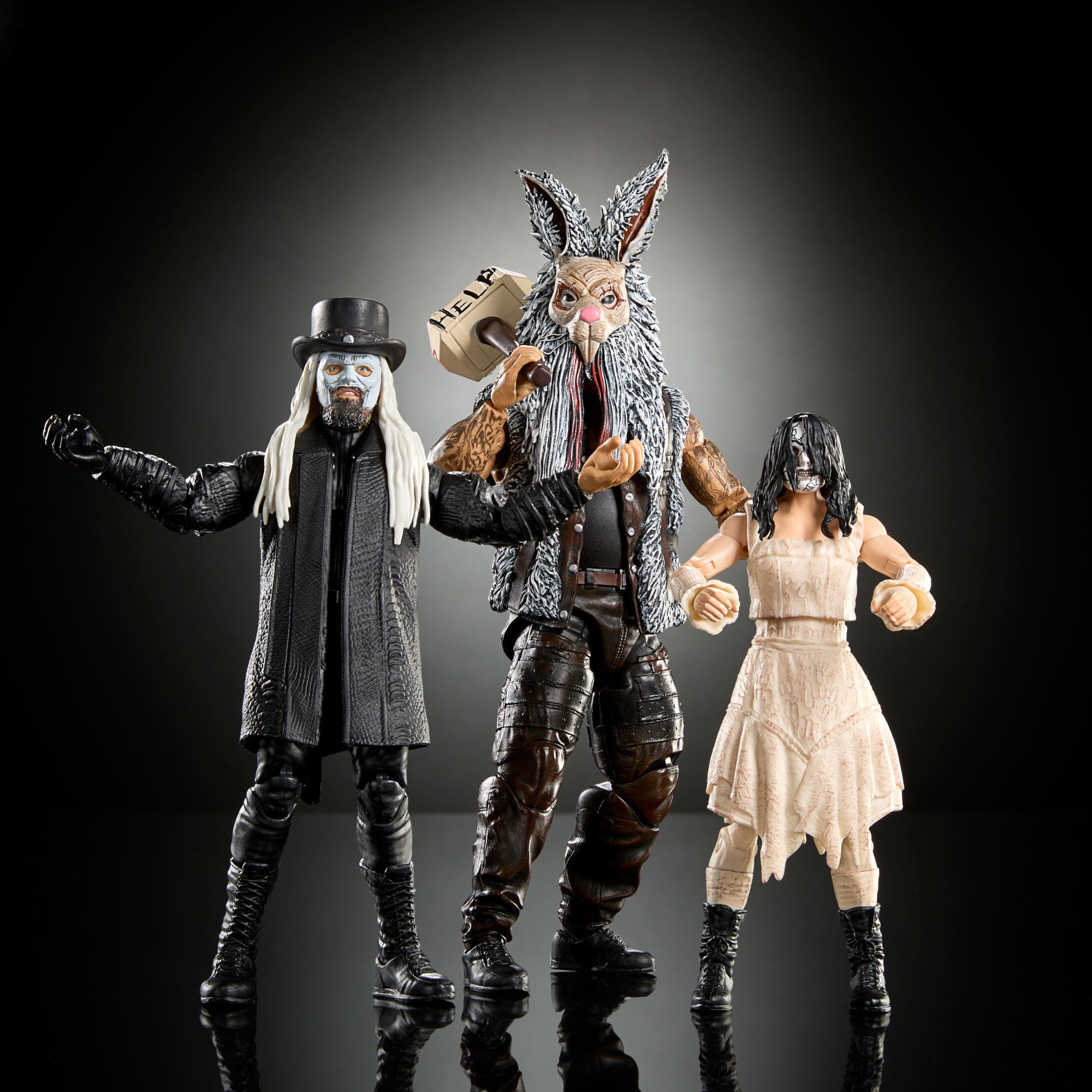 WWE Elite Collection Wyatt Sicks 3-Pack | Mattel