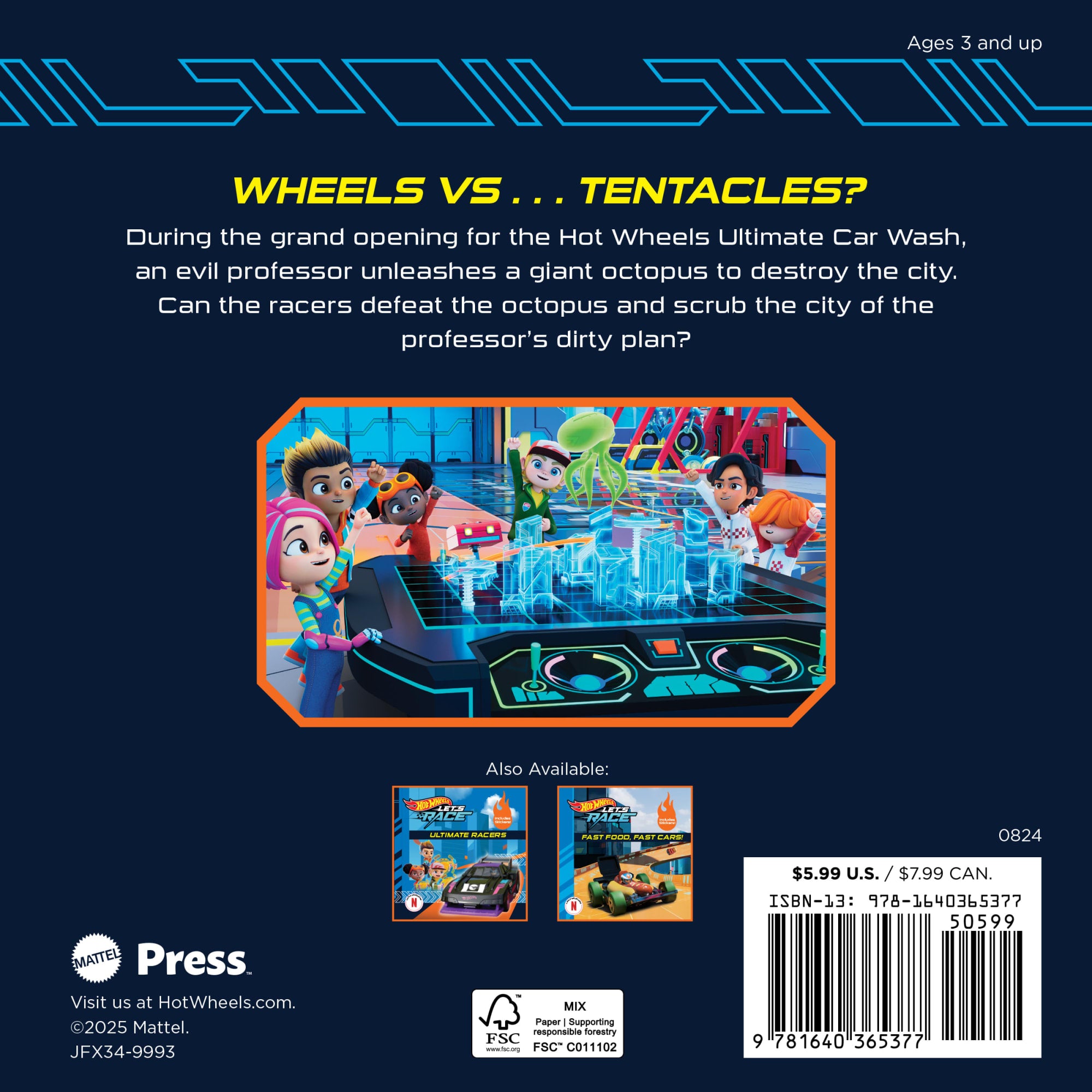 Hot Wheels Let's Race: Attack of the Giant Octopus | Mattel