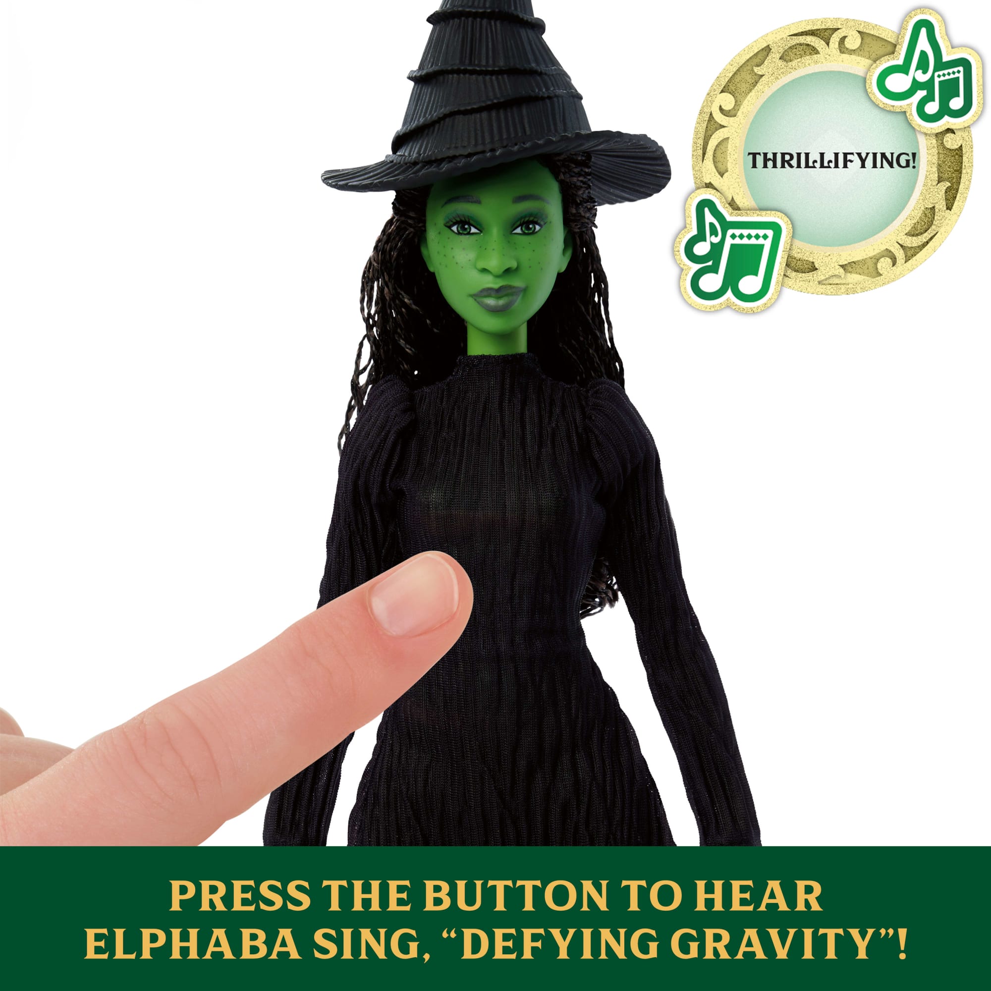 Wicked Singing Elphaba Fashion Doll | Mattel