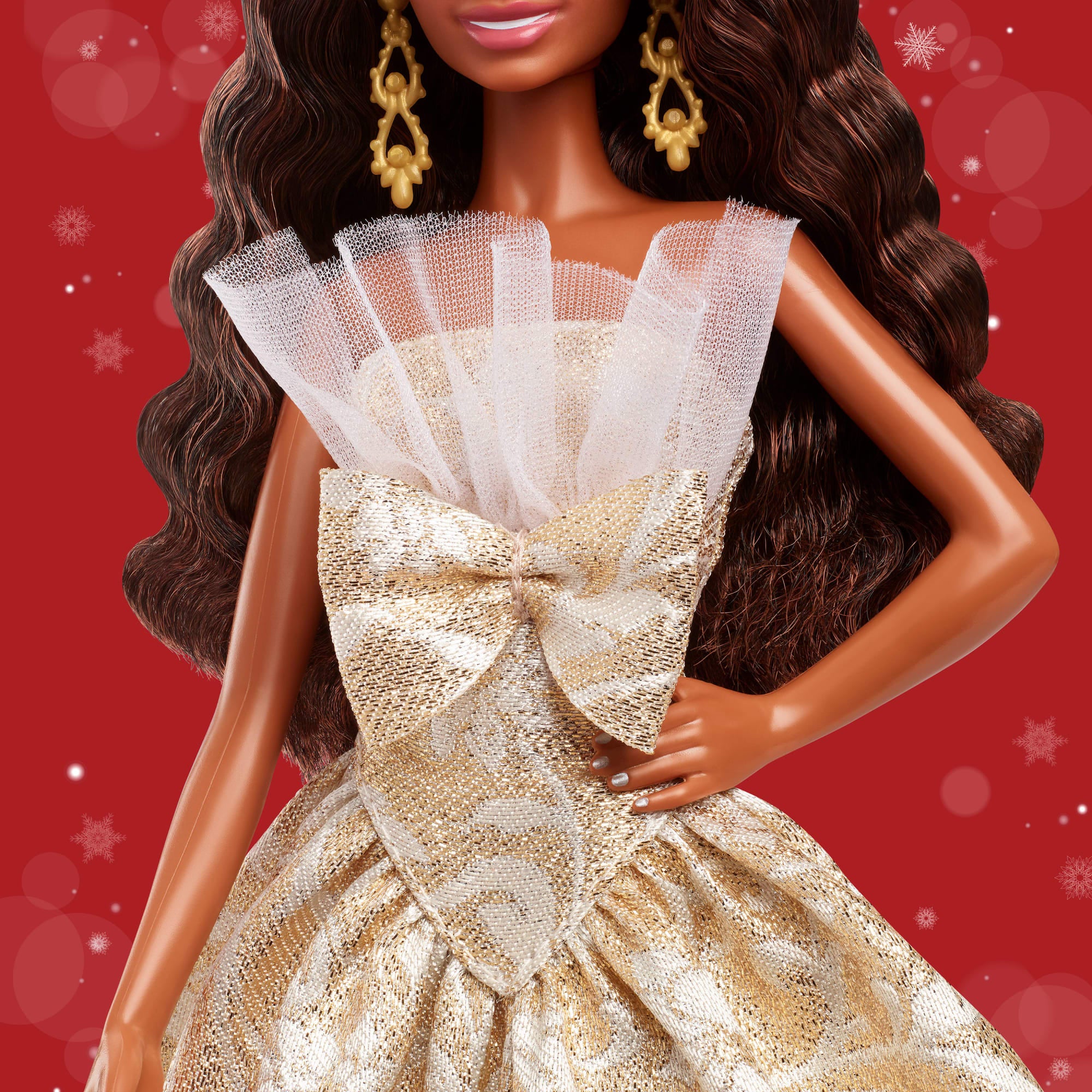 Barbie Poupée Barbie Joyeux Noël 2025 | Mattel