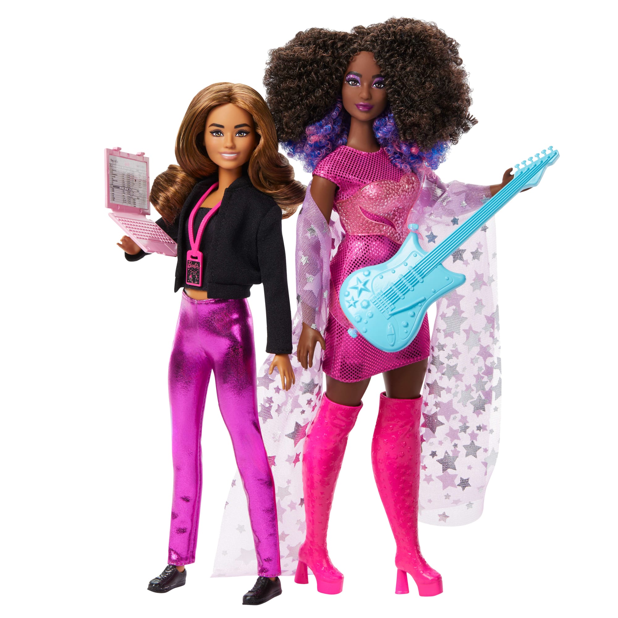 Barbie Careers Set of 2 & Accessories with Music Star & Tour Manager ...