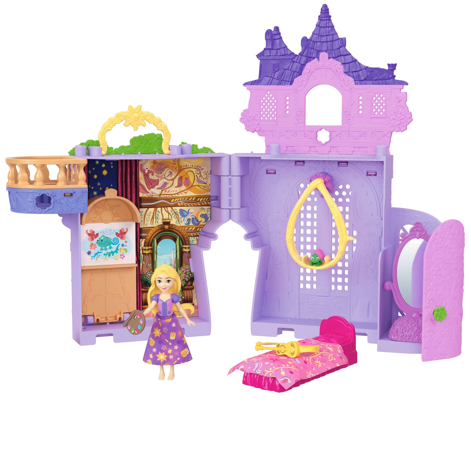 Disney Princess Storytime Stackers Rapunzel Playset | Mattel