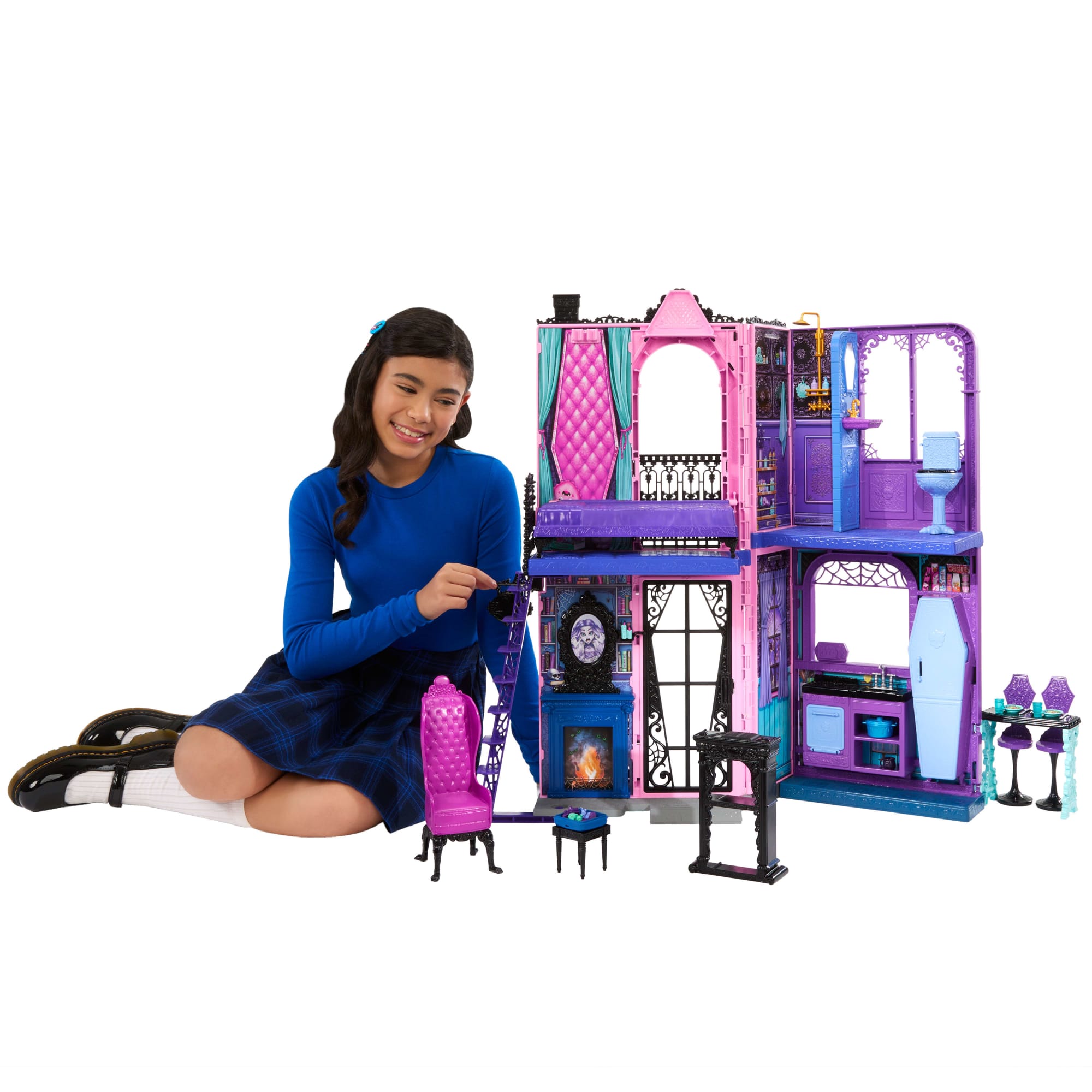 Monster High Boo-tique Hotel Doll House | Mattel