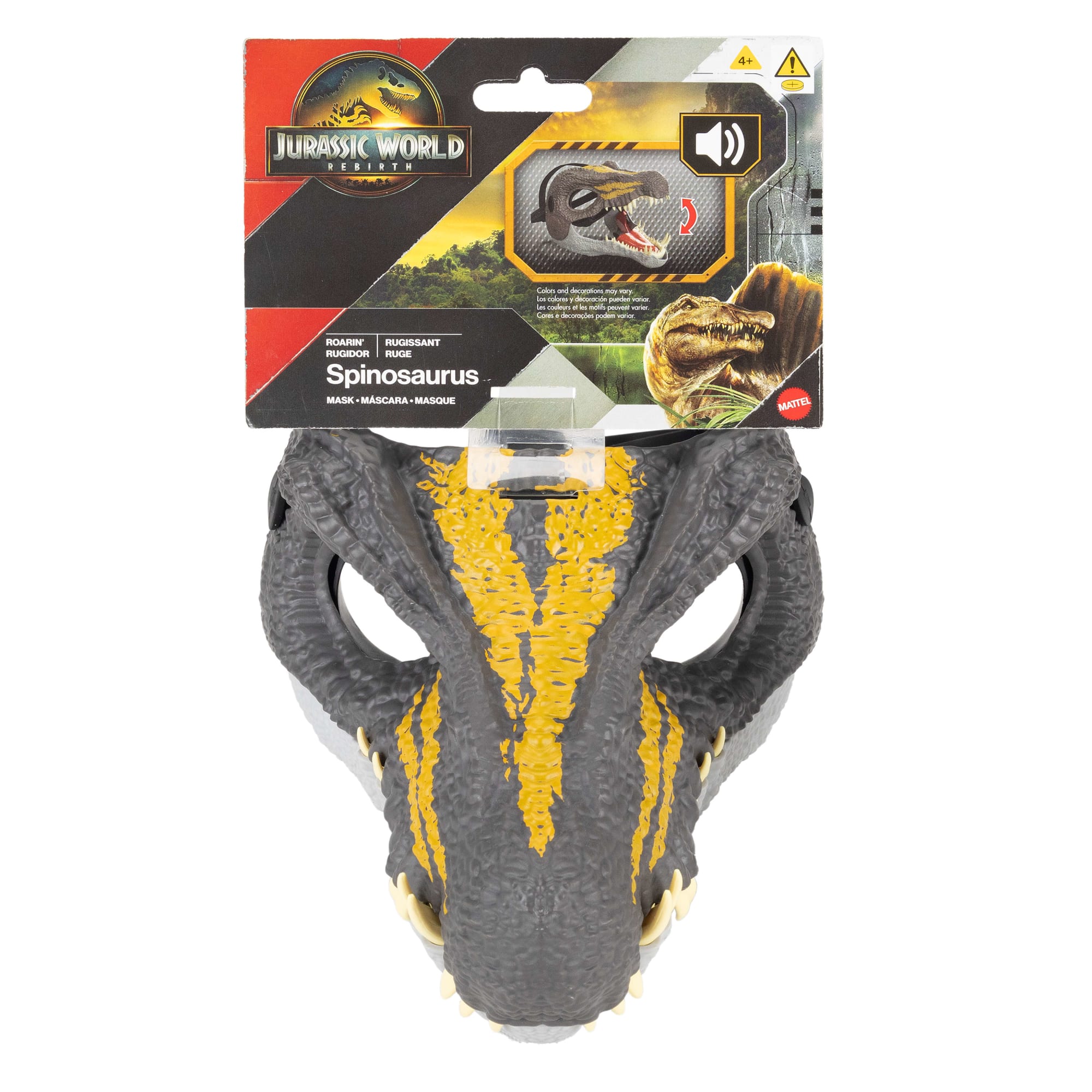 Jurassic World Rebirth Spinosaurus Dinosaur Mask | Mattel