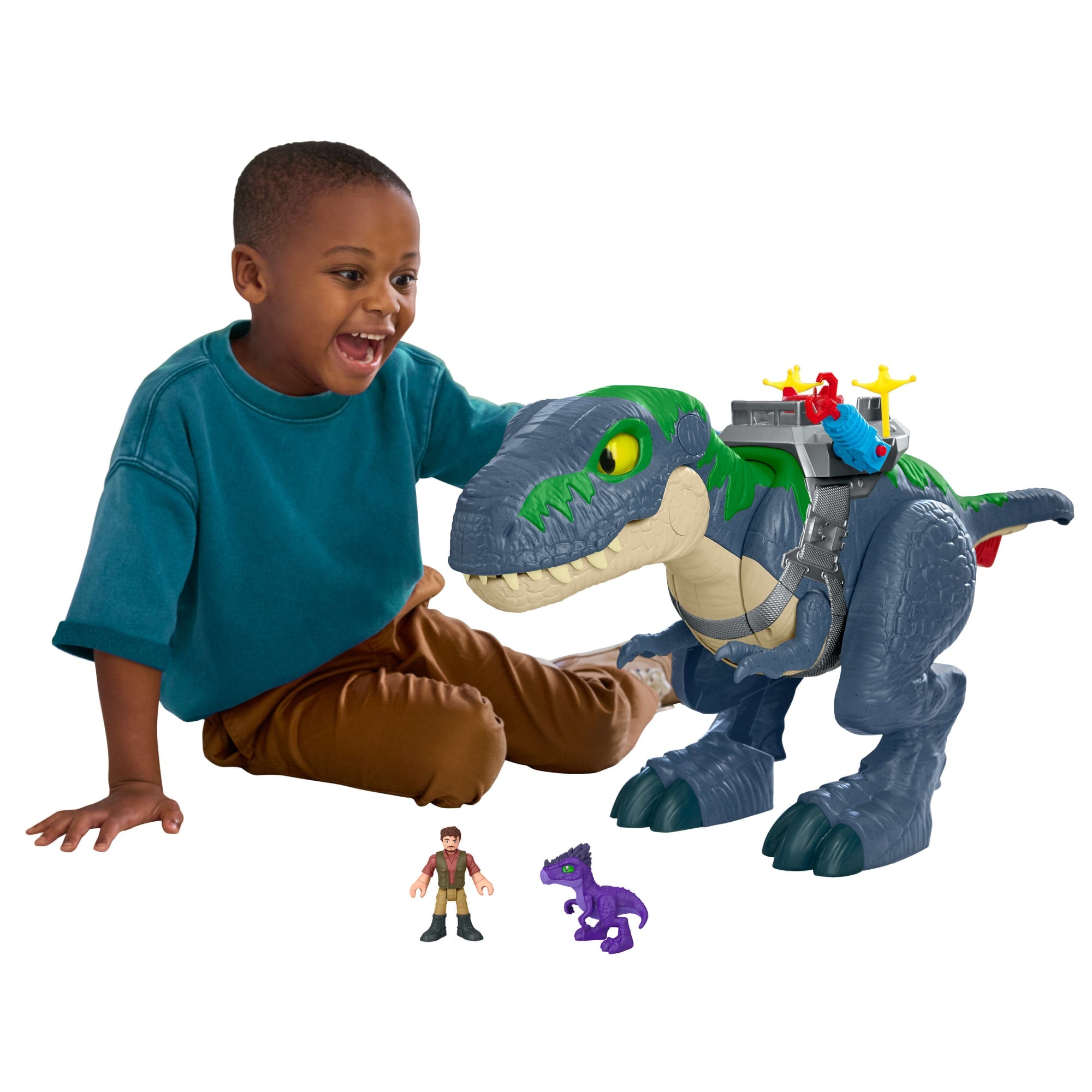 Fisher-Price Imaginext Jurassic World Rebirth Ultimate Action Chomp T ...