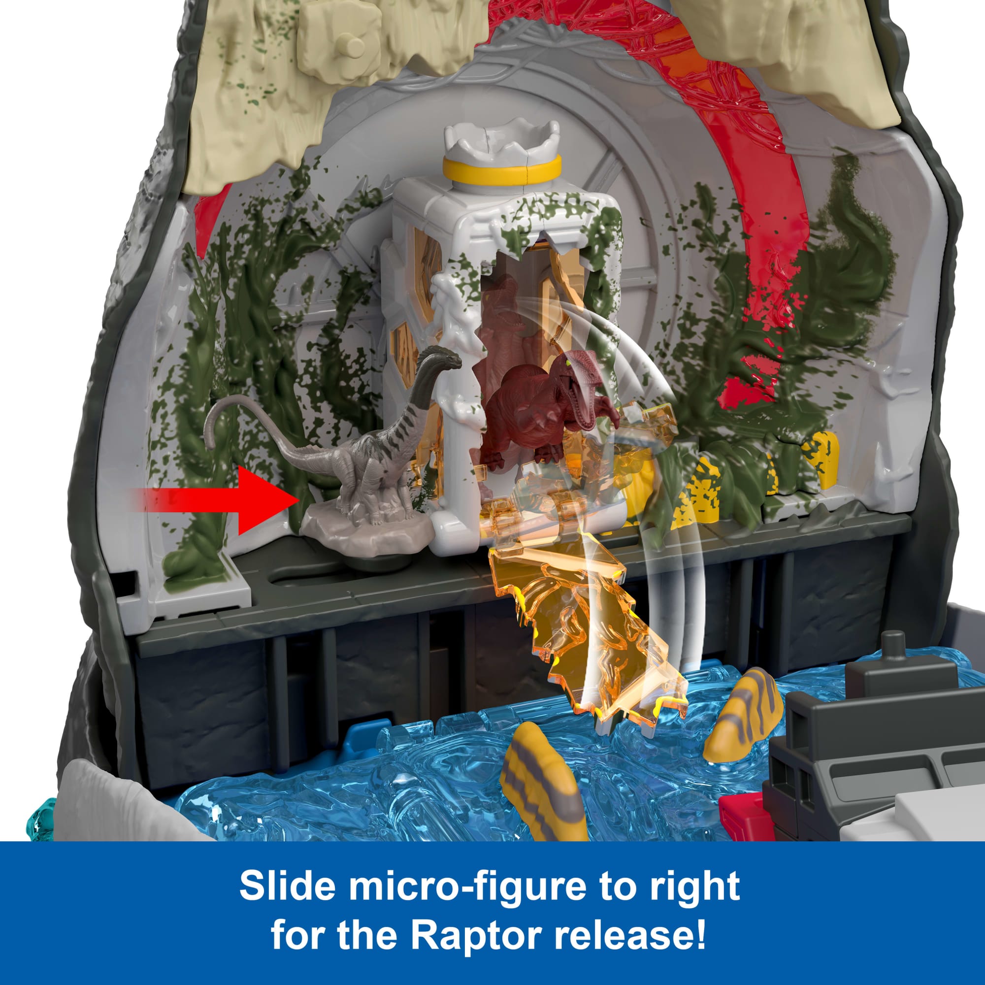 JURASSIC WORLD MICRO ADVENTURES Ultimate Mosasaurus | Mattel