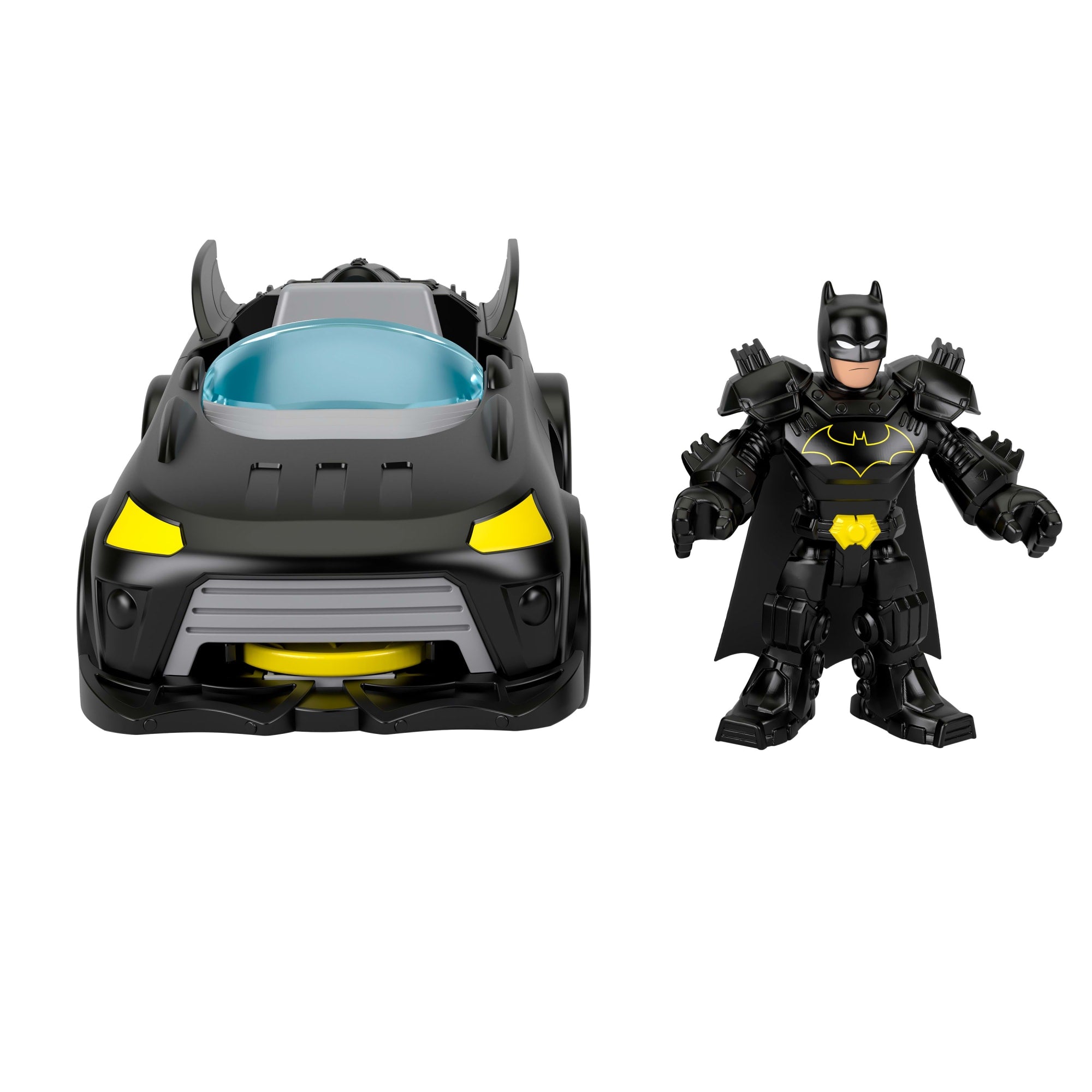 IMAGINEXT DC SUPER FRIENDS METAL FORCE BATMOBILE VEHICLE | Mattel