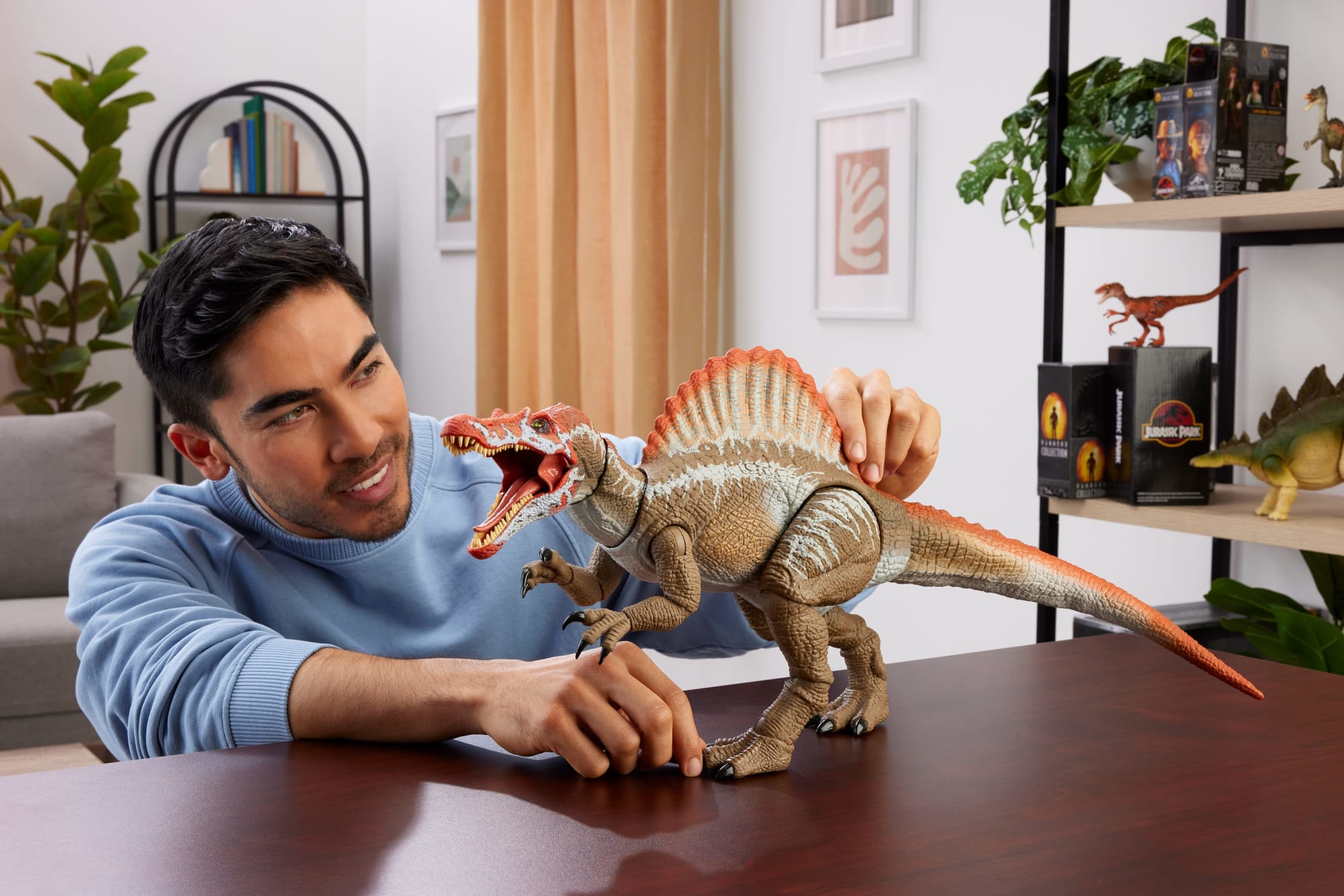 Jurassic World Hammond Collection Dinosaurio de Juguete Spinosaurus