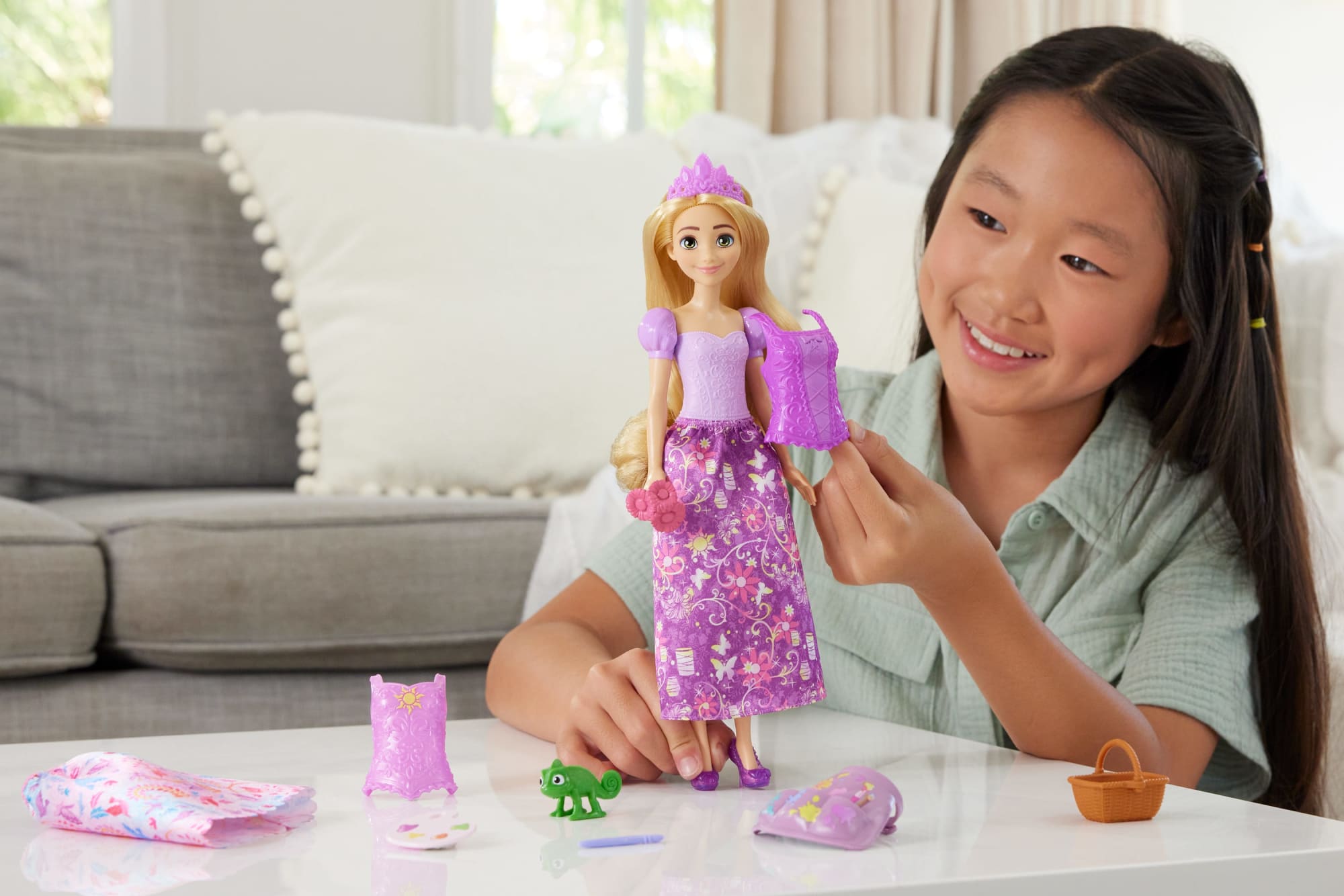 Disney Princess Rapunzel 2-in-1 Stories Fashion Doll | Mattel
