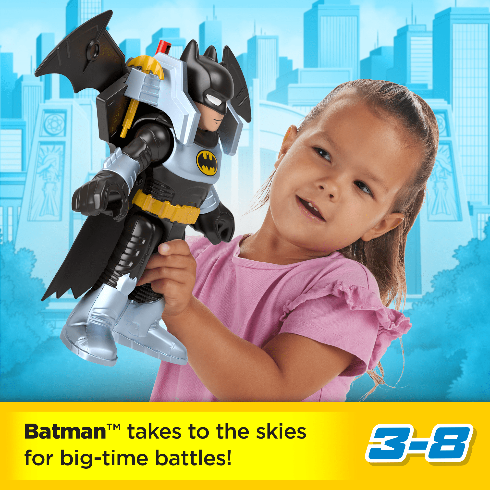 Imaginext DC Super Friends Batglider Batman | Mattel