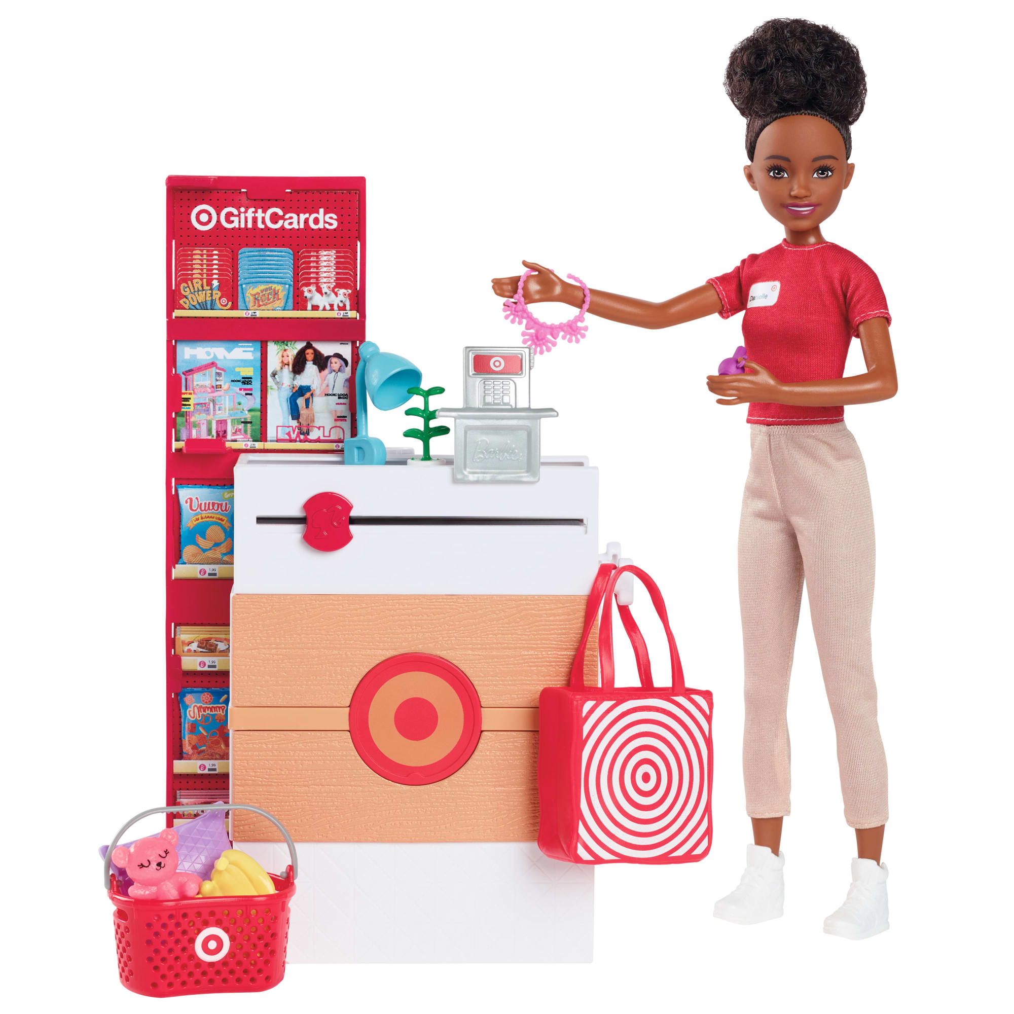 Barbie Toys, Skipper Doll and Target First Jobs Set with Checkout Stand ...