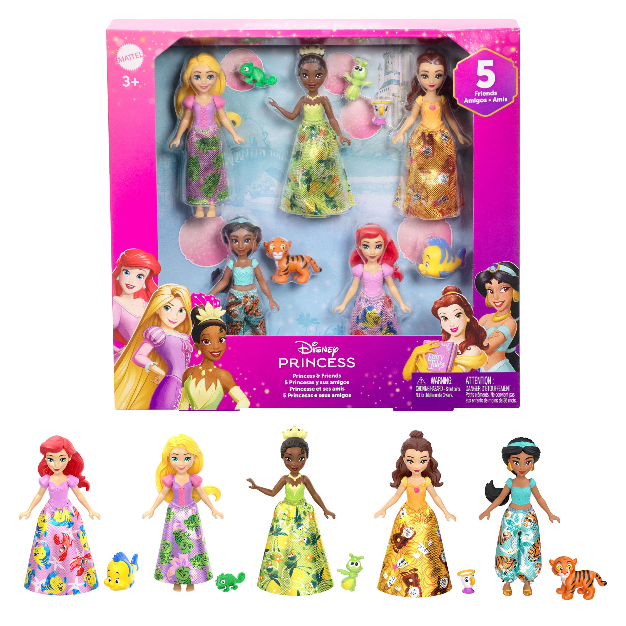 Disney Princess & Friends Small Doll Multipack | Mattel