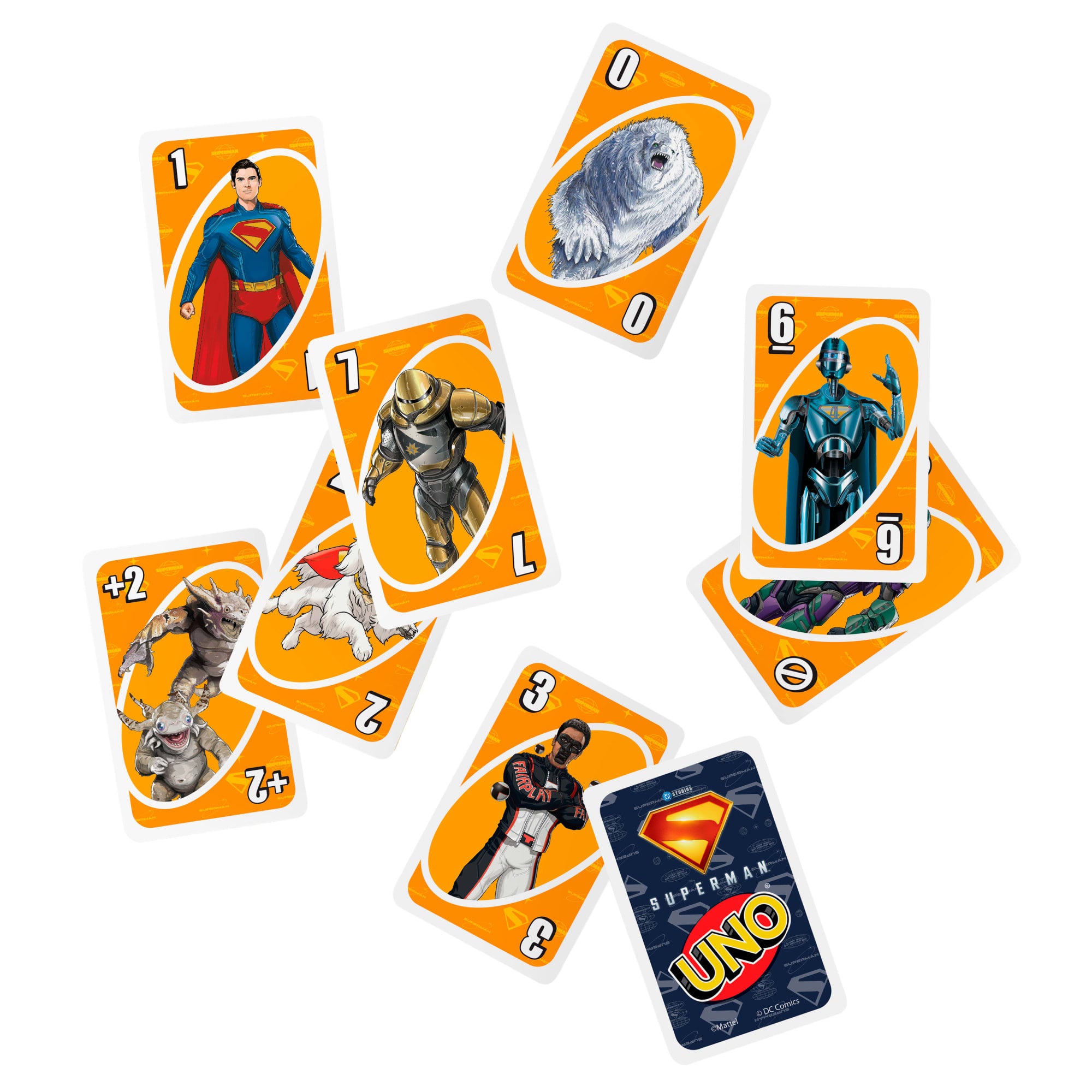UNO Superman Card Game | Mattel