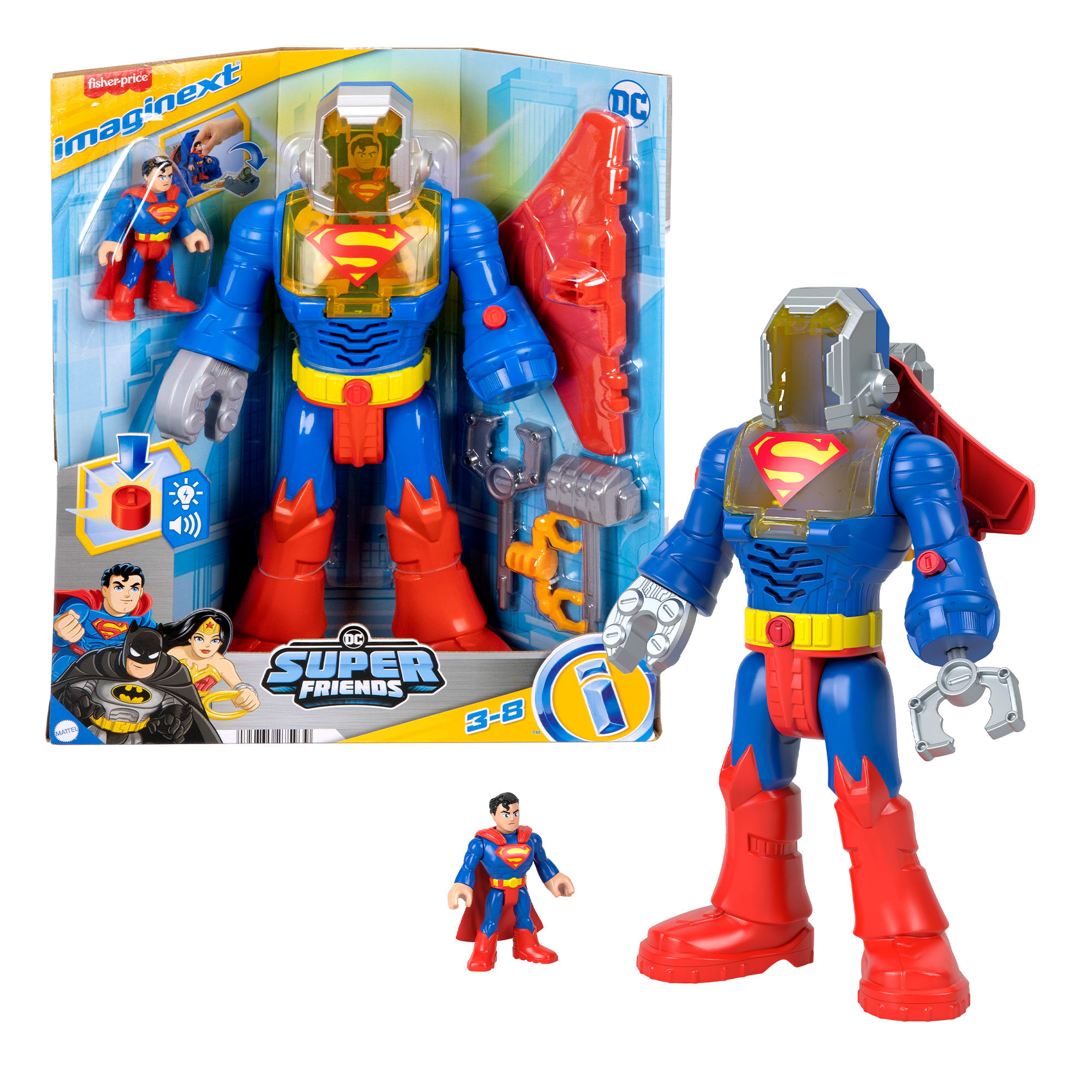 Imaginext DC Super Friends Superman Insider & Exo Suit | Mattel