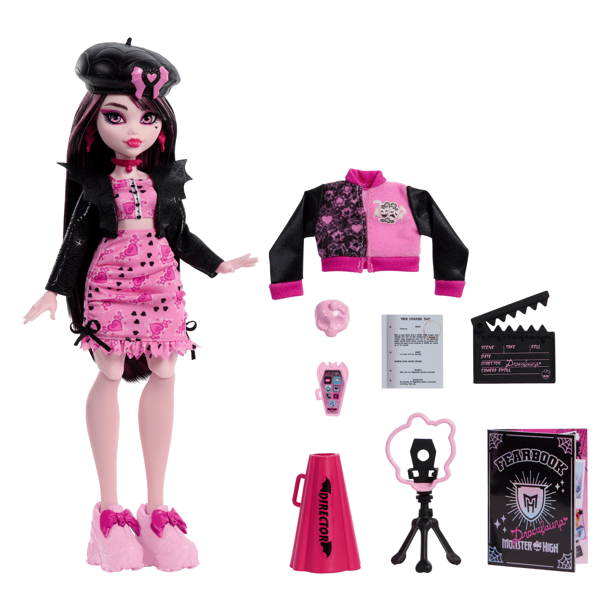 MONSTER HIGH FEARBOOK DRACULAURA Doll | Mattel