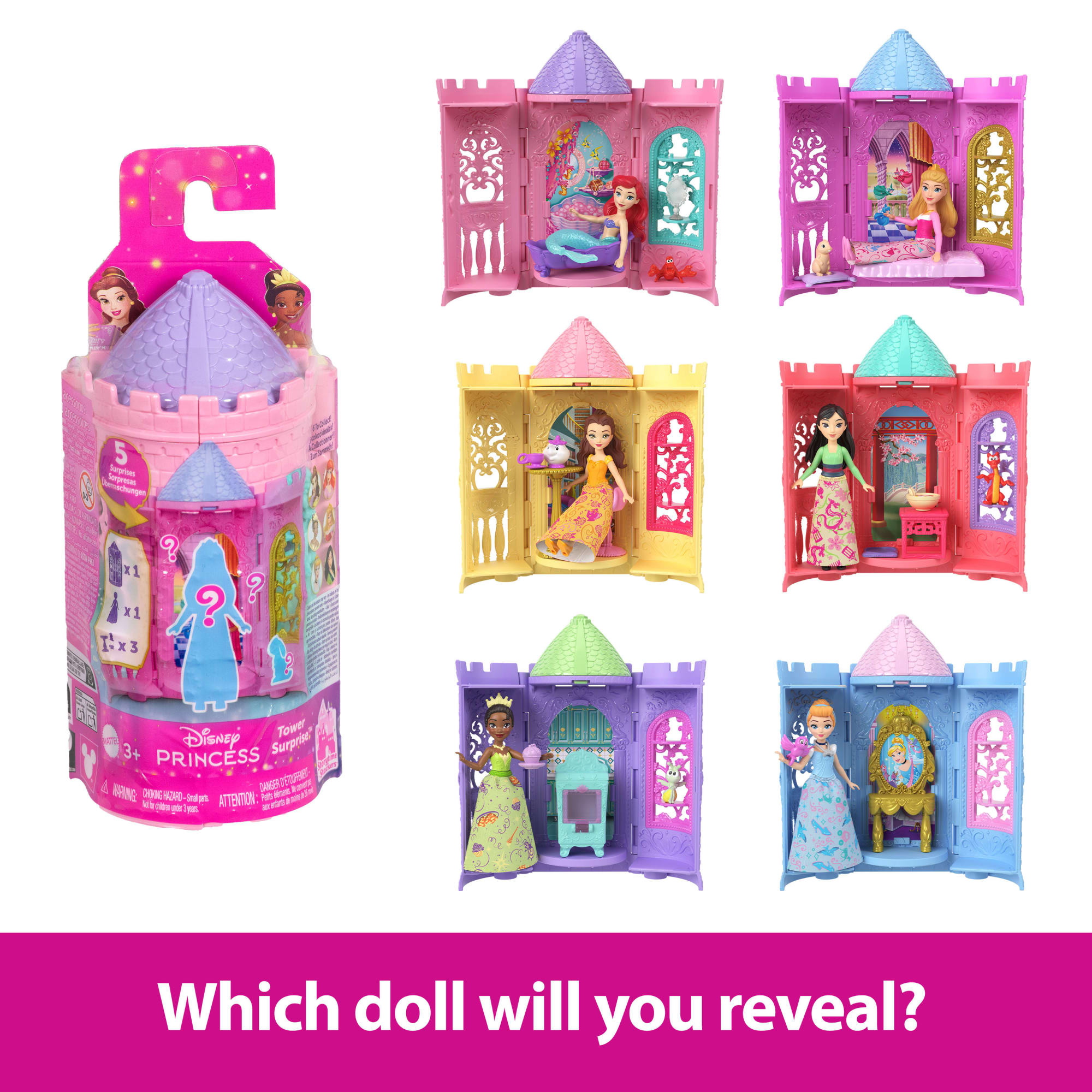 Disney Princess TOWER SURPRISE Assortment | Mattel