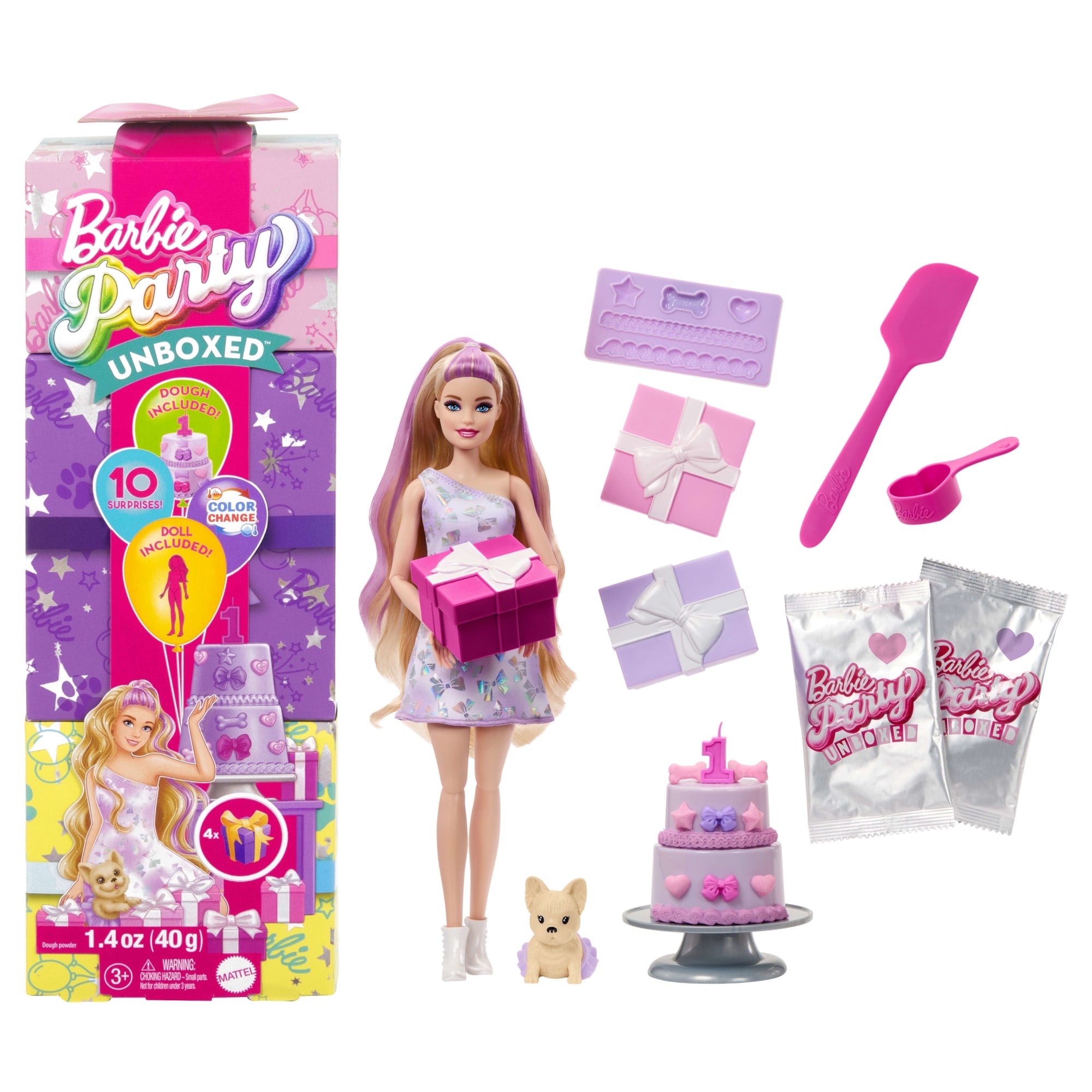 Barbie Party Unboxed Doll and Accessories | Mattel
