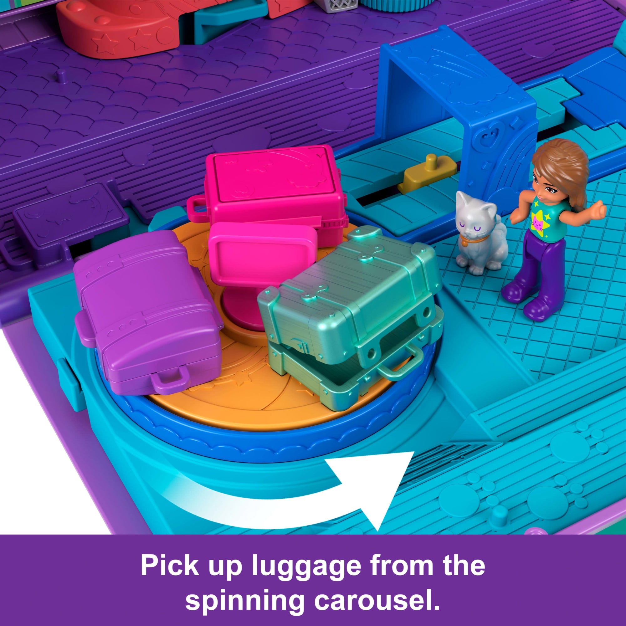POLLY POCKET KITTY AIRWAYS Playset | Mattel