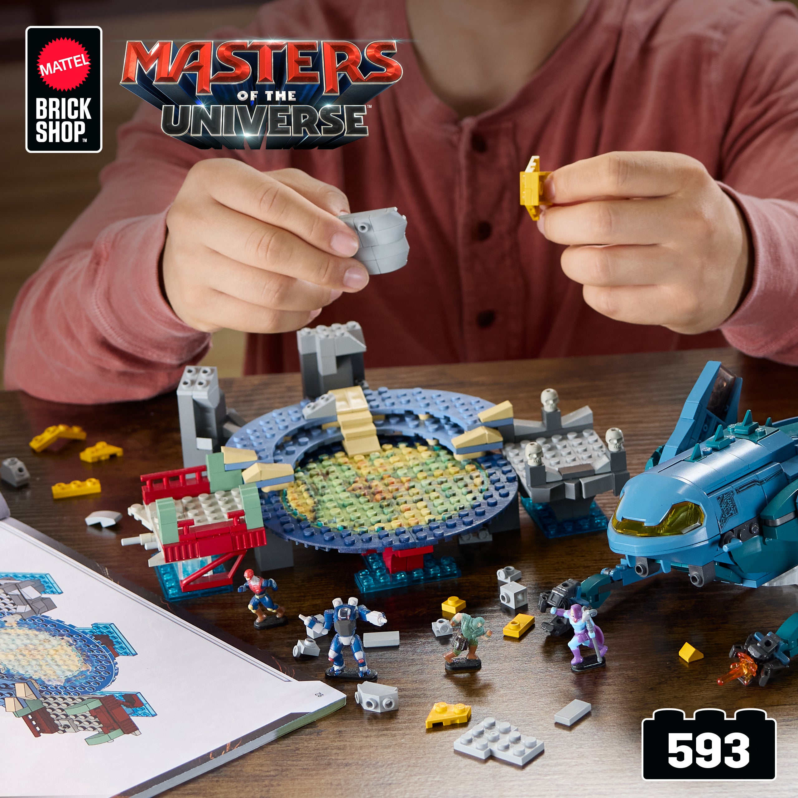 Mattel Brick Shop Masters of the Universe Attack of the Collector ...