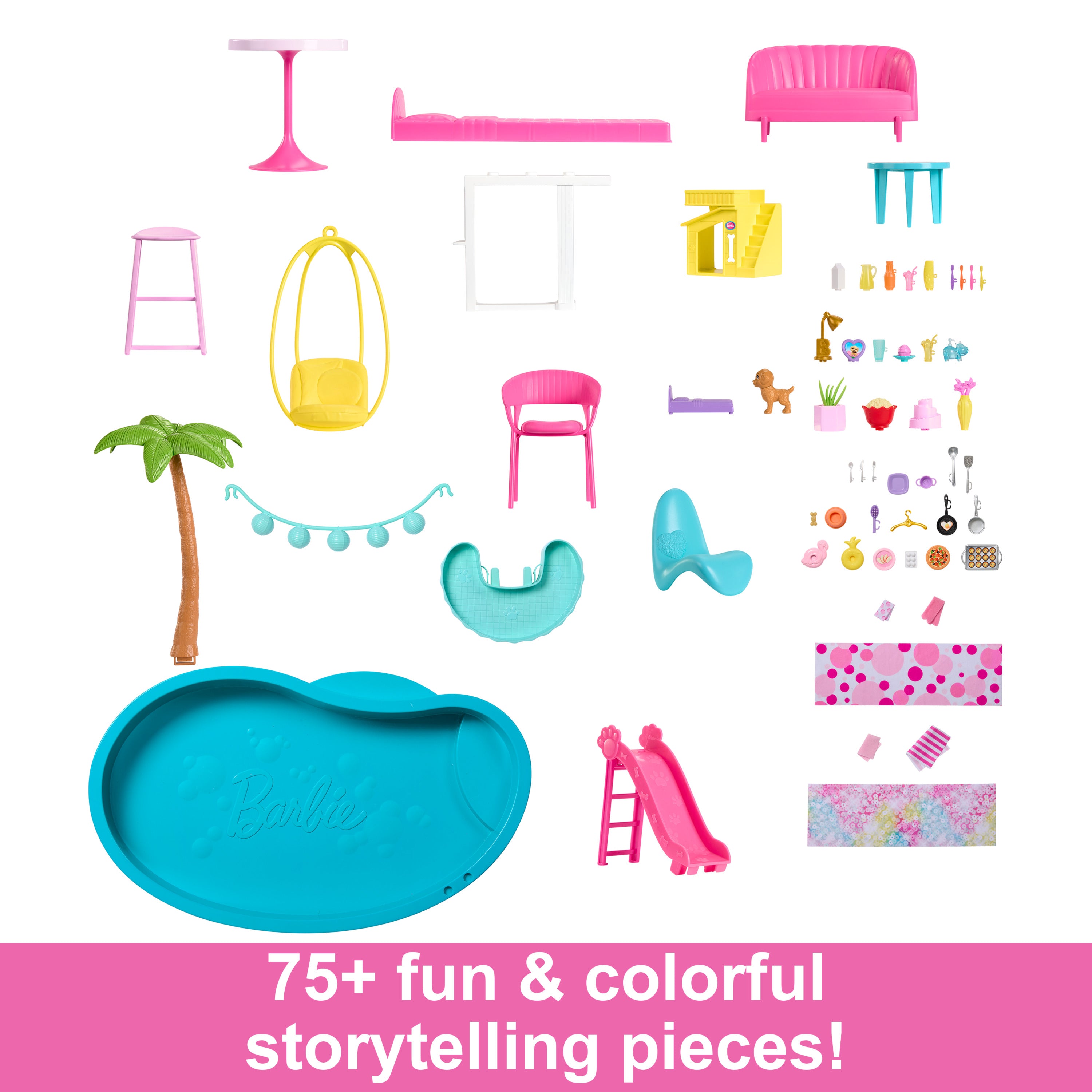 Barbie Latest Dreamhouse | Pool Party Doll Playset | Mattel