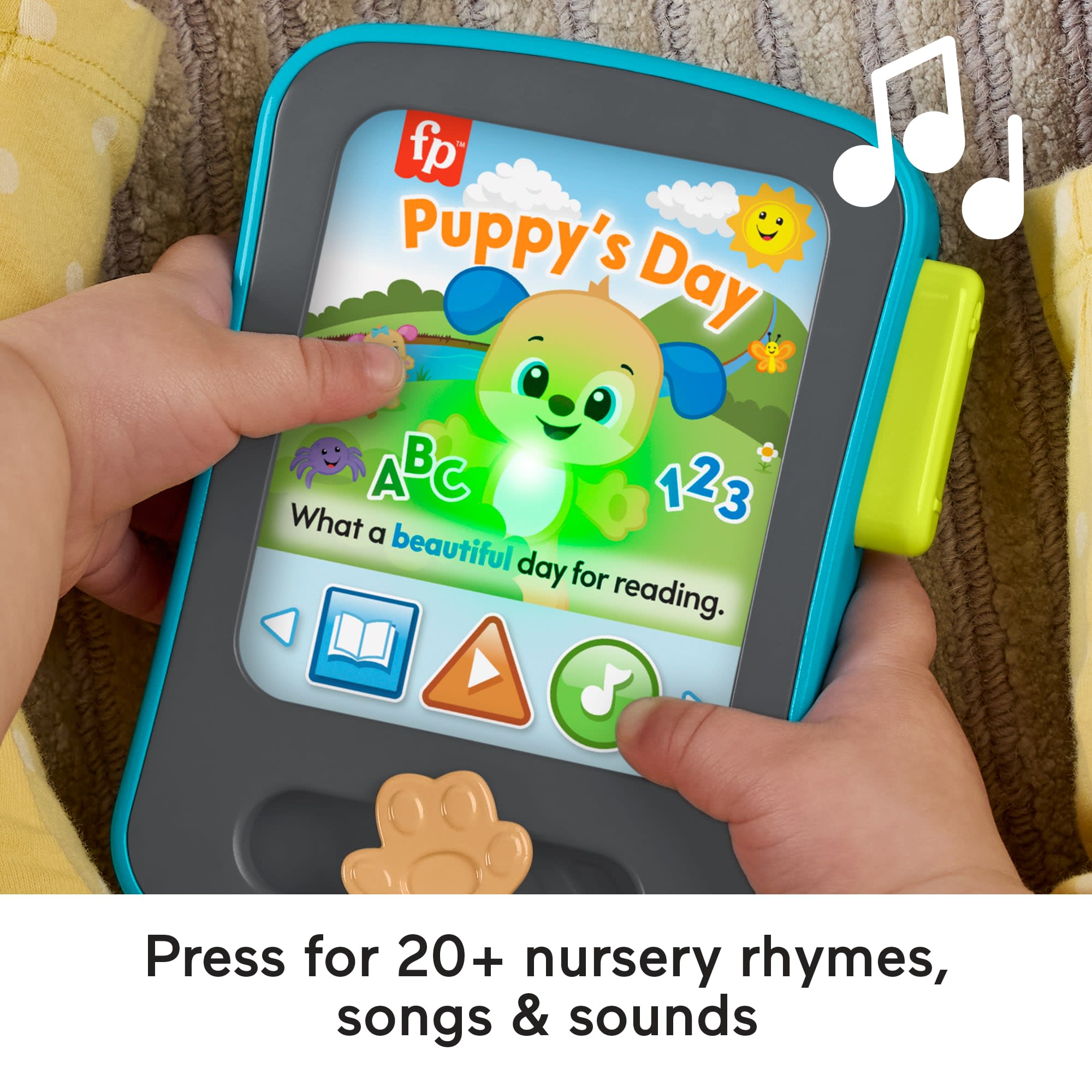 Fisher-Price Laugh & Learn Puppy's Storytime Reader | Mattel