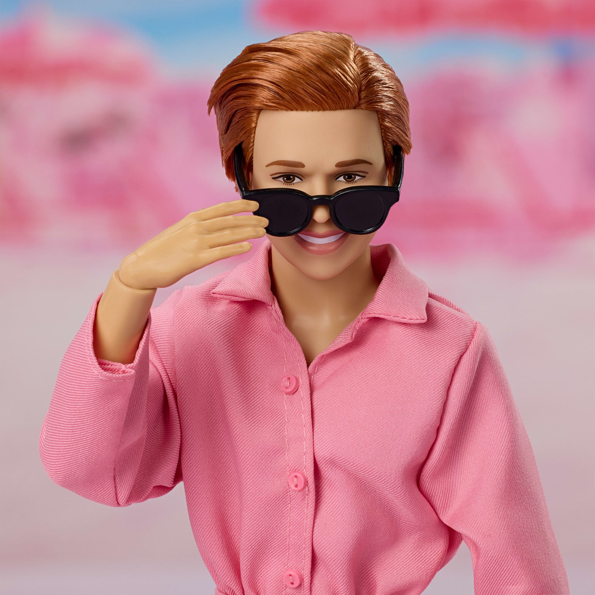 Barbie The Movie Allan Collectible Doll, Michael Cera as Allan with 2 ...