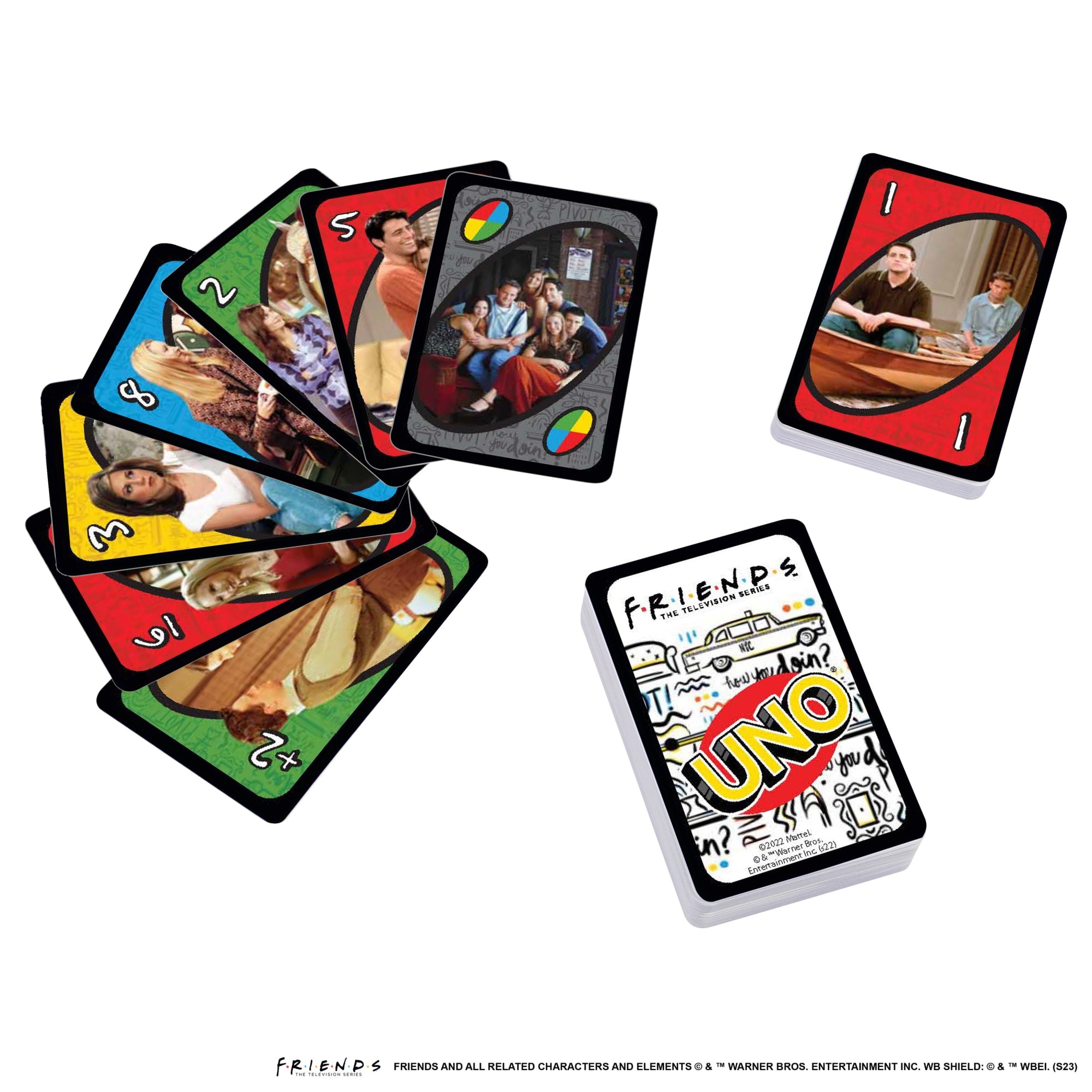 UNO™ Friends™ Card Game in Collectible Tin | Mattel
