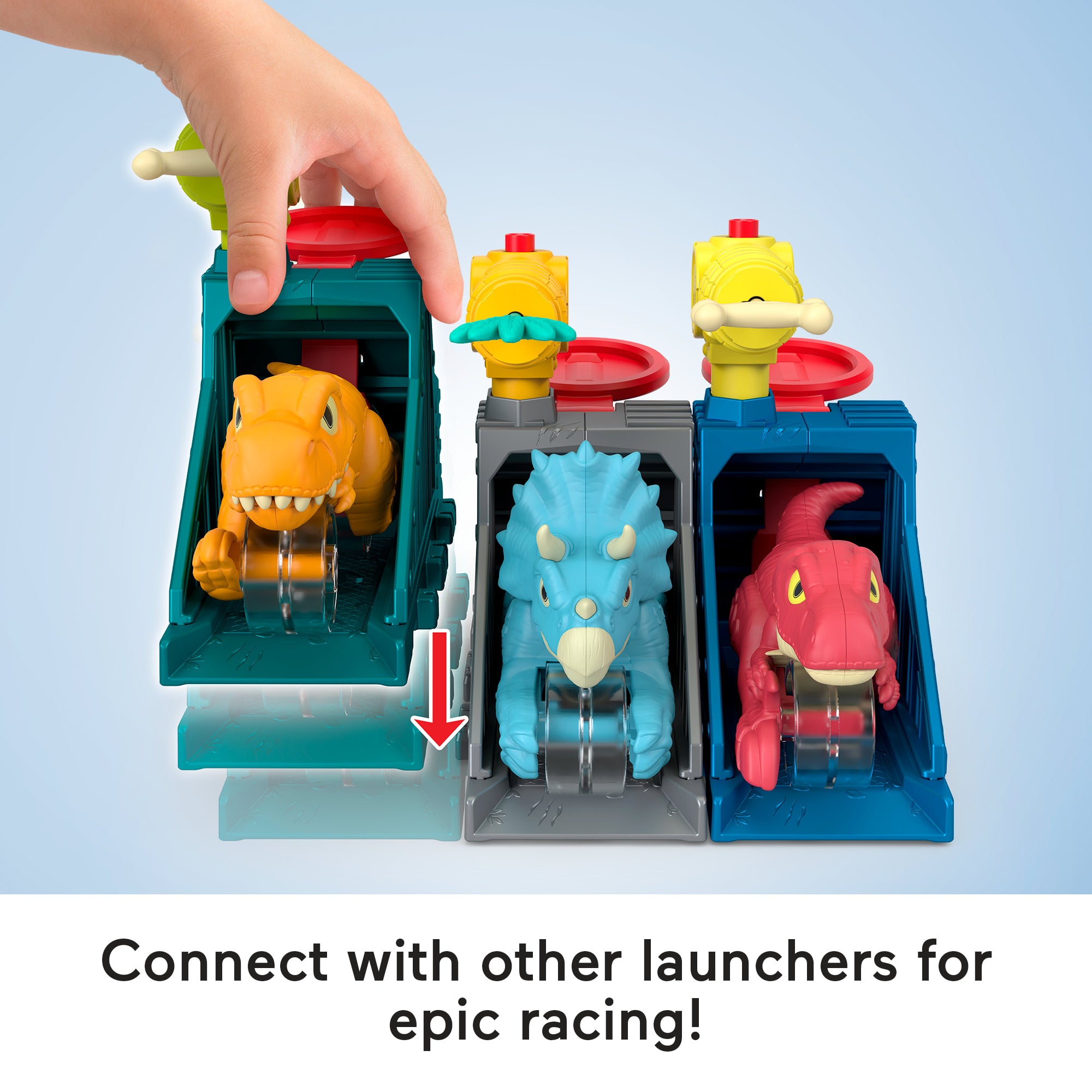 IMAGINEXT Jurassic World T. rex Launcher | Mattel