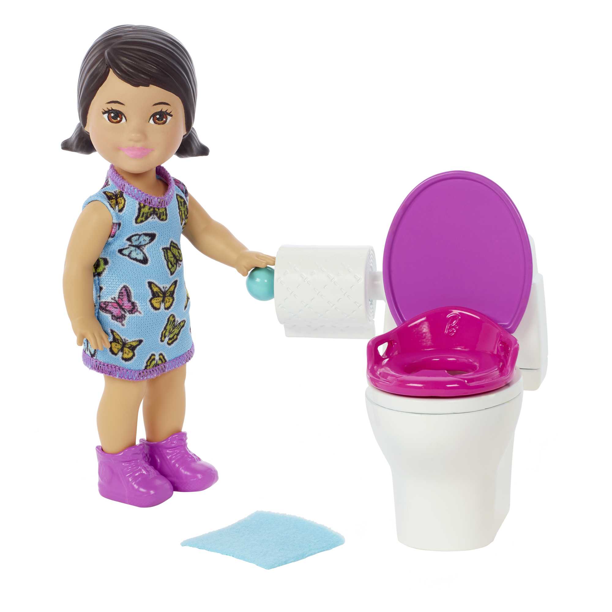Barbie Small Doll and Accessories Potty Training Set | Babysitters Inc ...