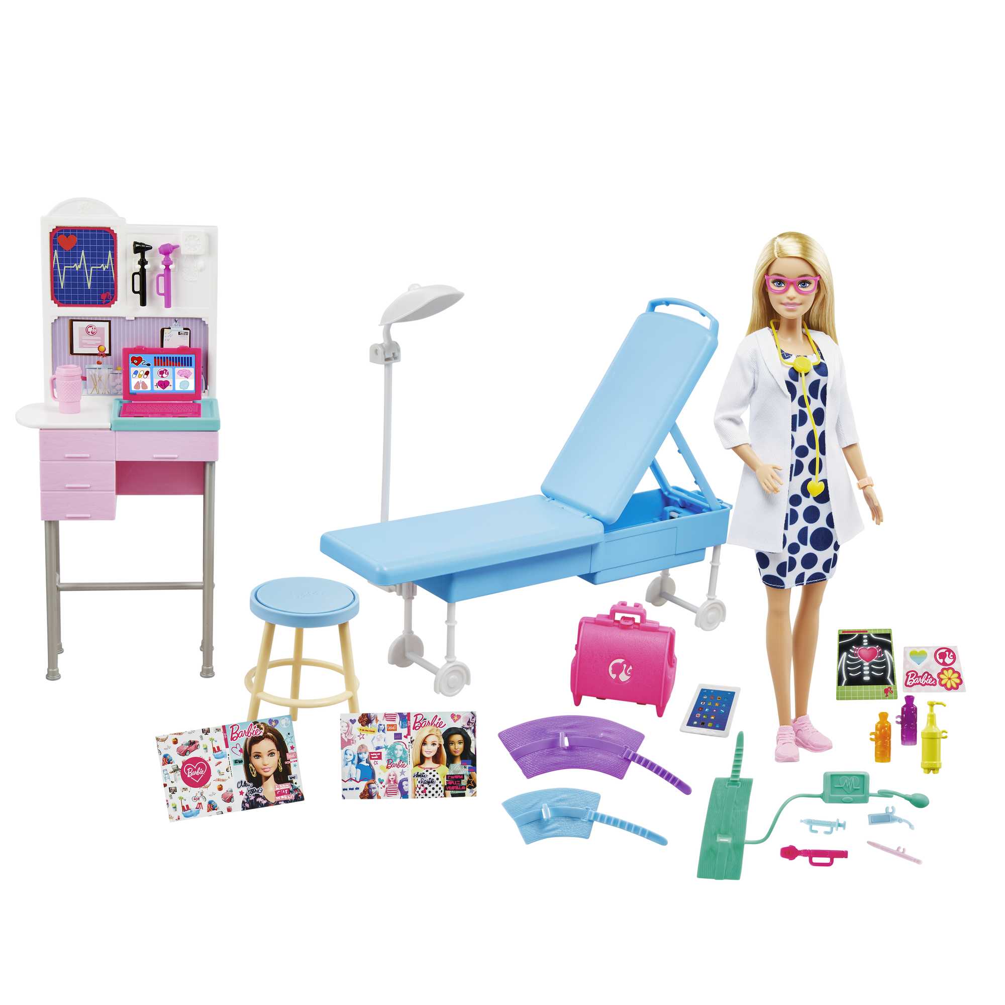 BARBIE MEDICAL DOCTOR DOLL AND PLAYSET | Mattel