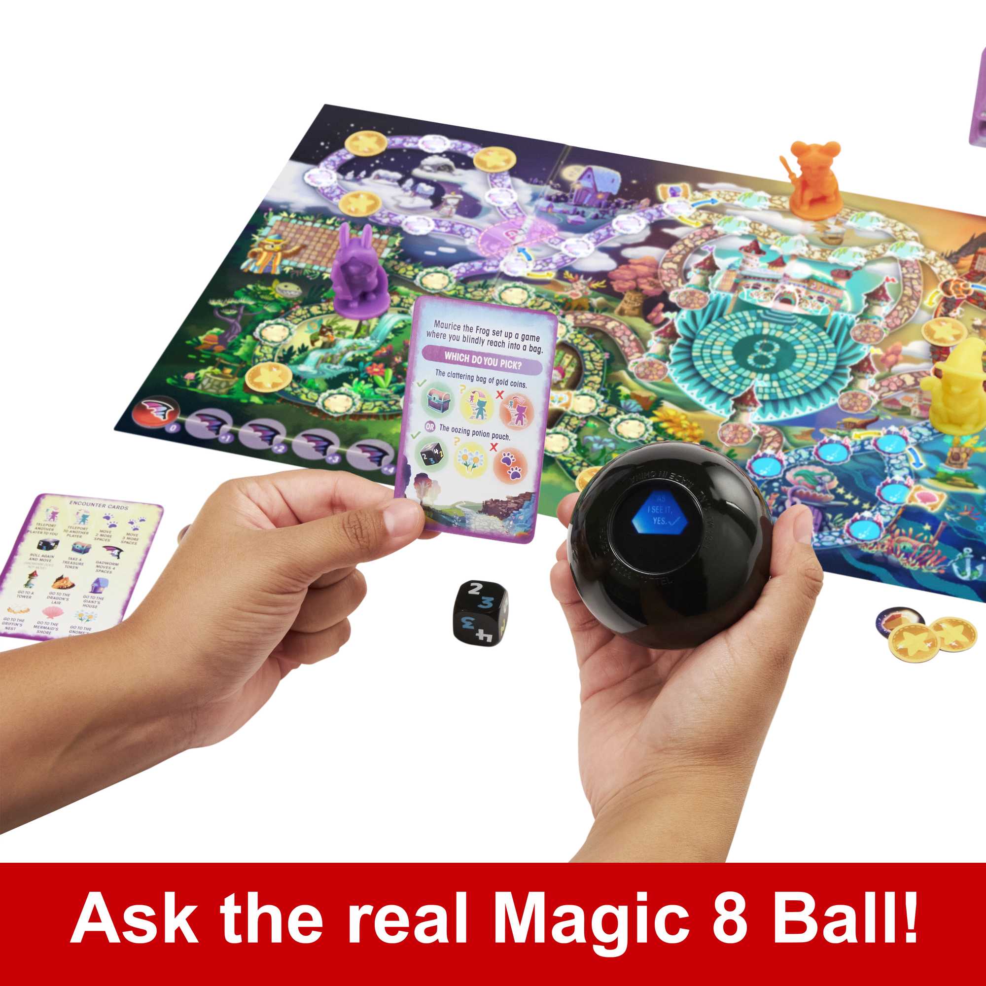 MAGIC 8 BALL MAGICAL ENCOUNTERS BOARD GAME | Mattel