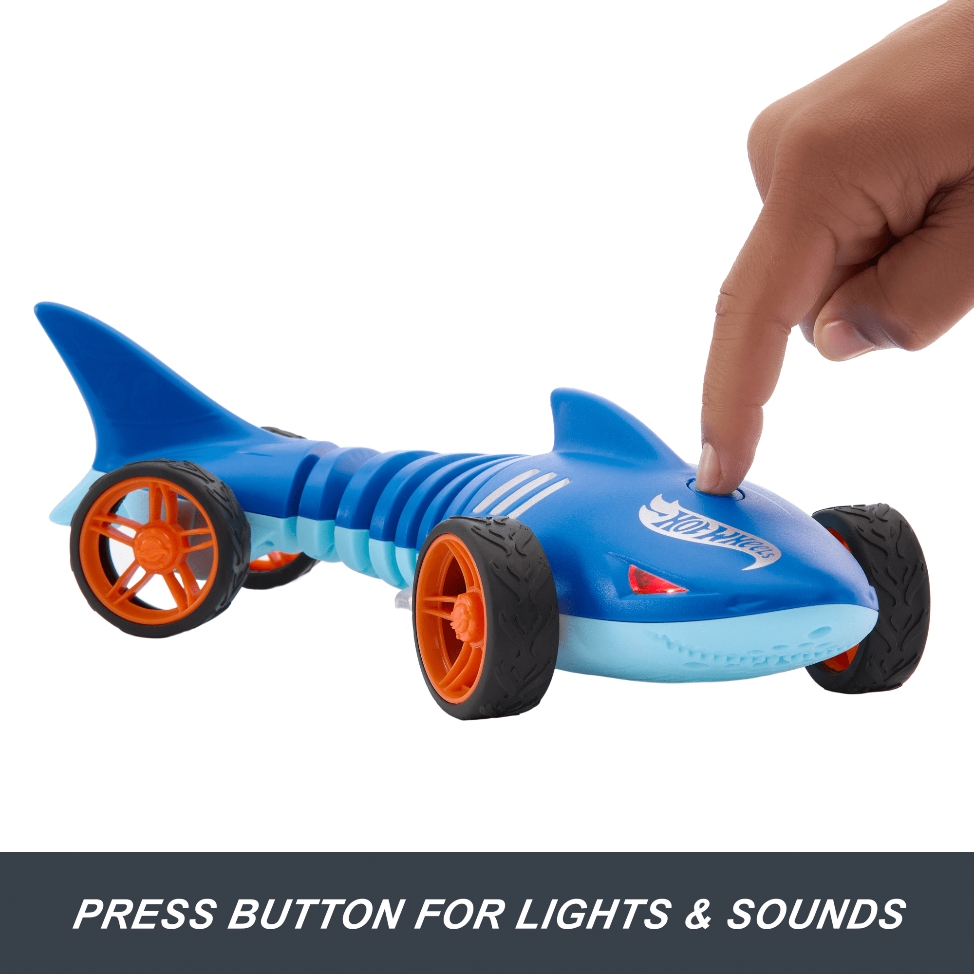HOT WHEELS RC 1:15 Scale SHARK SPEEDER RC Vehicle | Mattel