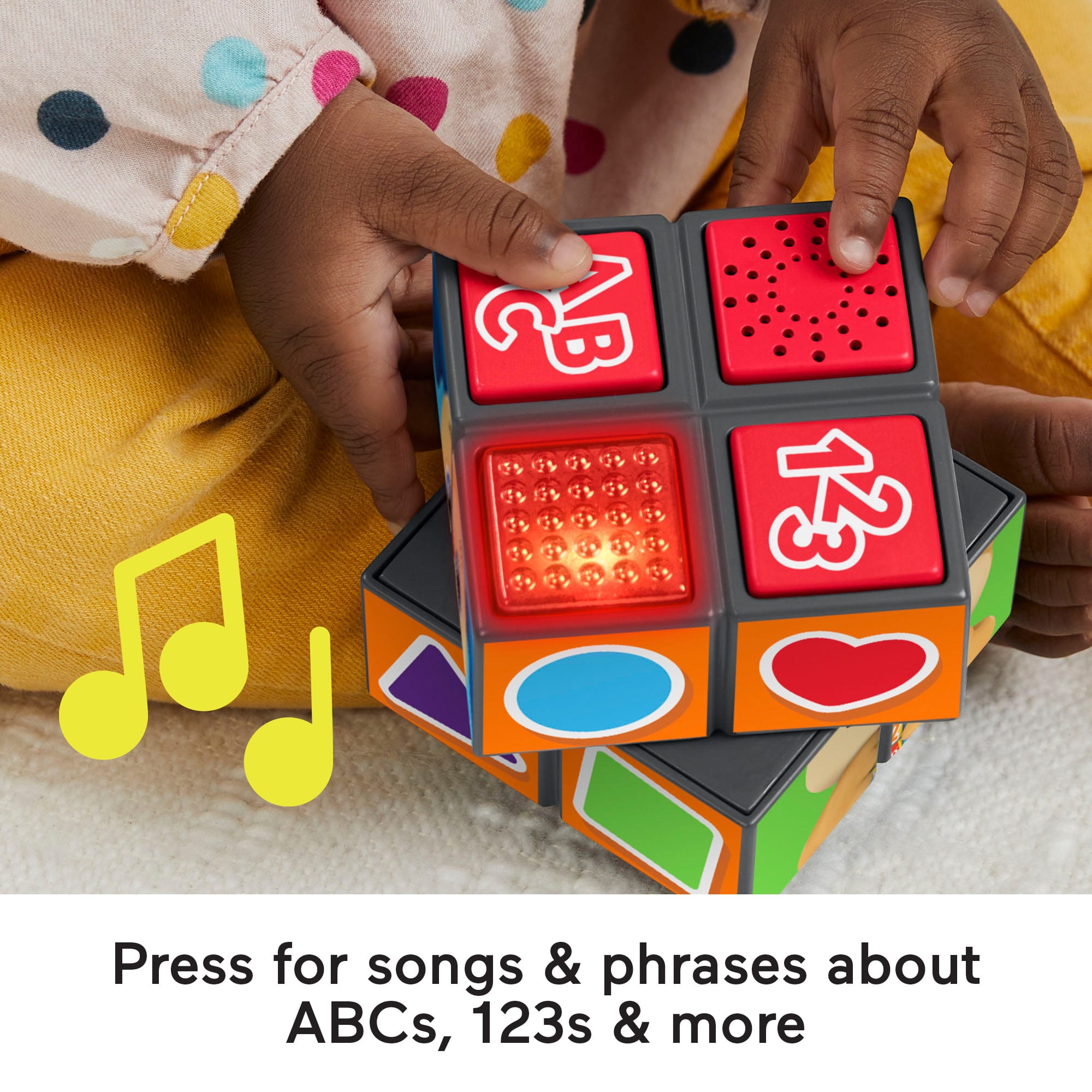 Fisher-Price Laugh & Learn Puppy's Activity Cube | Mattel