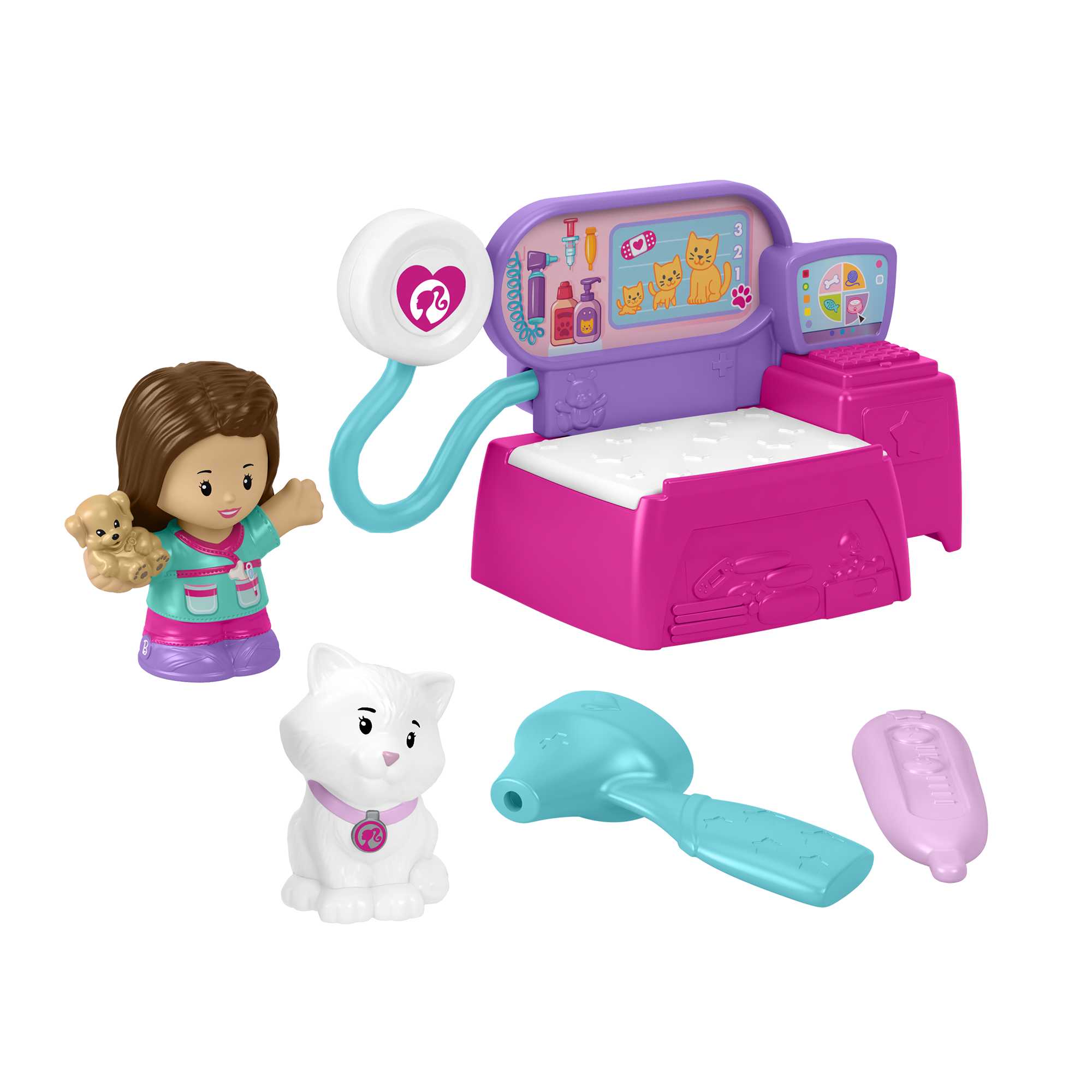 Barbie Veterinarian Playset by Little People | Mattel