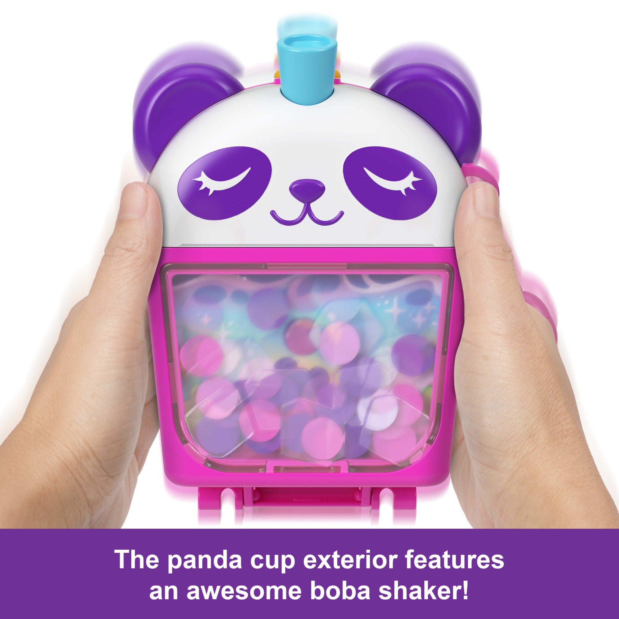 POLLY POCKET Bubble Tea Panda Compact | Mattel