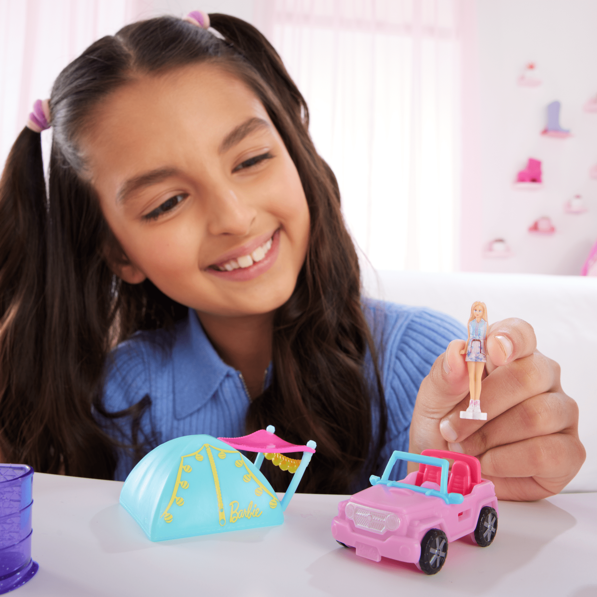 Barbie-Véhicule Tout-Terrain Mini-BarbieLand-Coffret avec poupée | Mattel