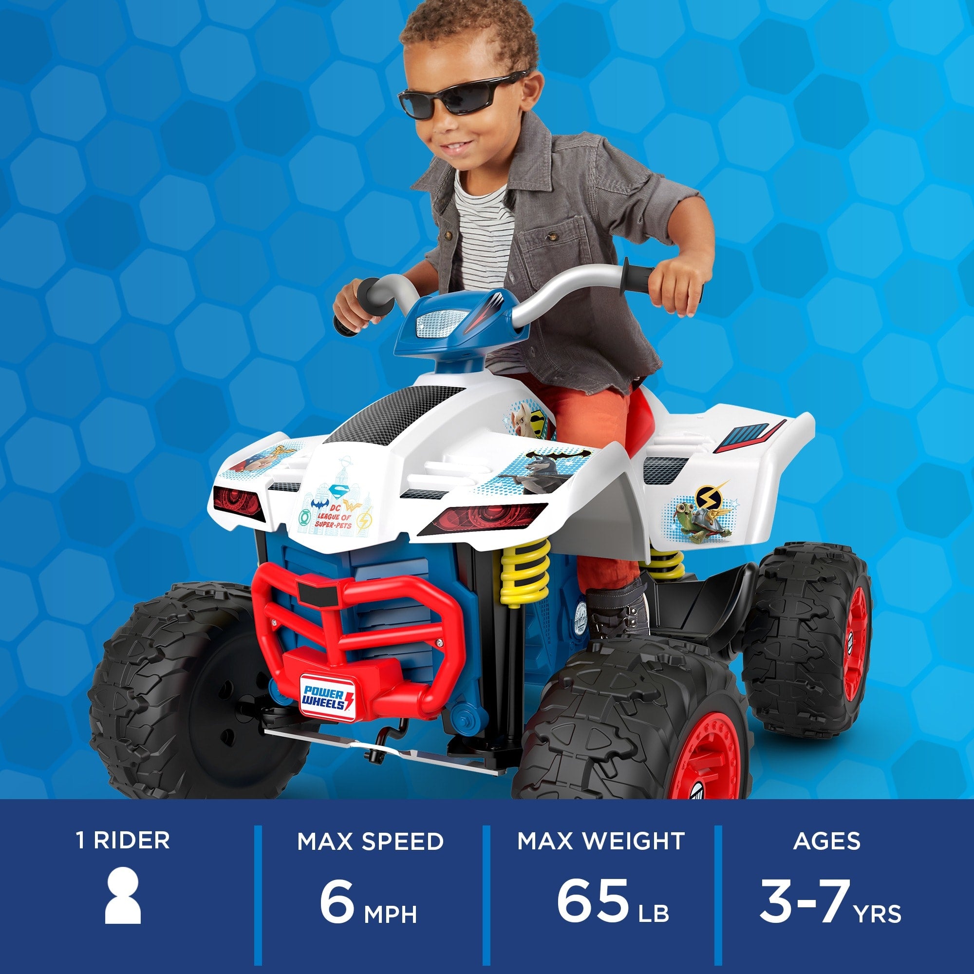 Power Wheels DC League of Super-Pets Racing ATV | Mattel