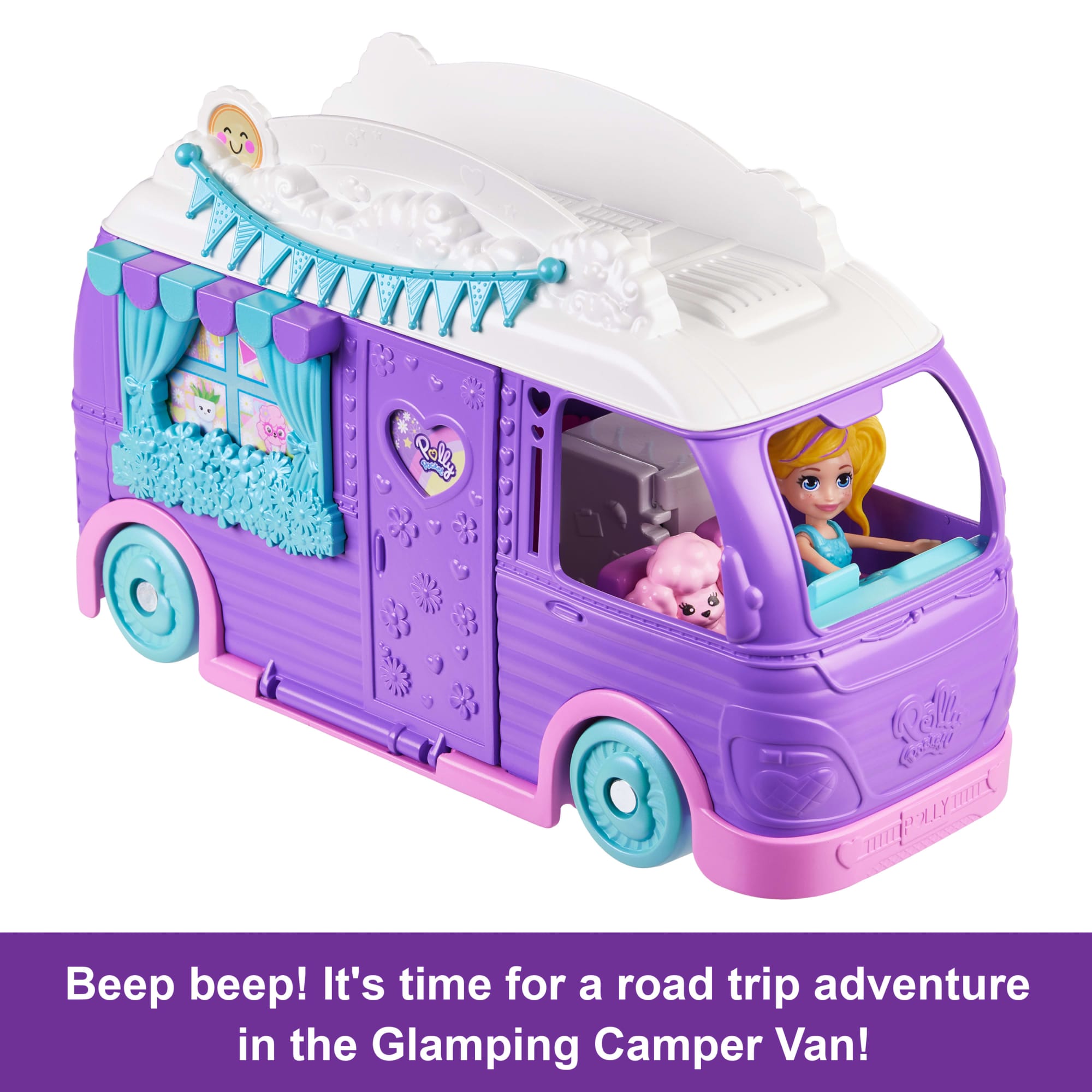 POLLY POCKET Glamping Camper Van | Mattel